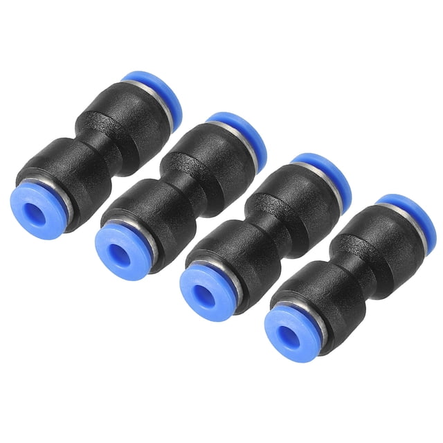 Uxcell 6mm to 4mm Tube OD Quick Connect Push to Connector Fitting ...