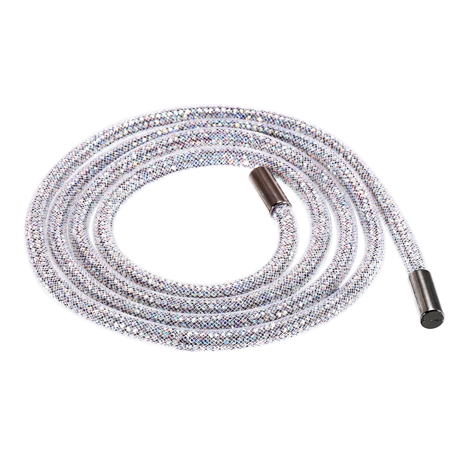 Uxcell 6mm x 120cm Rhinestone Rope Crystal Rope for DIY Sweatpants ...