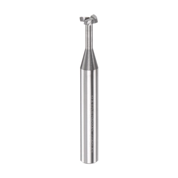 Uxcell 6mm x 2mm Solid Carbide 3 Flutes T Slot End Mill Cutter for ...