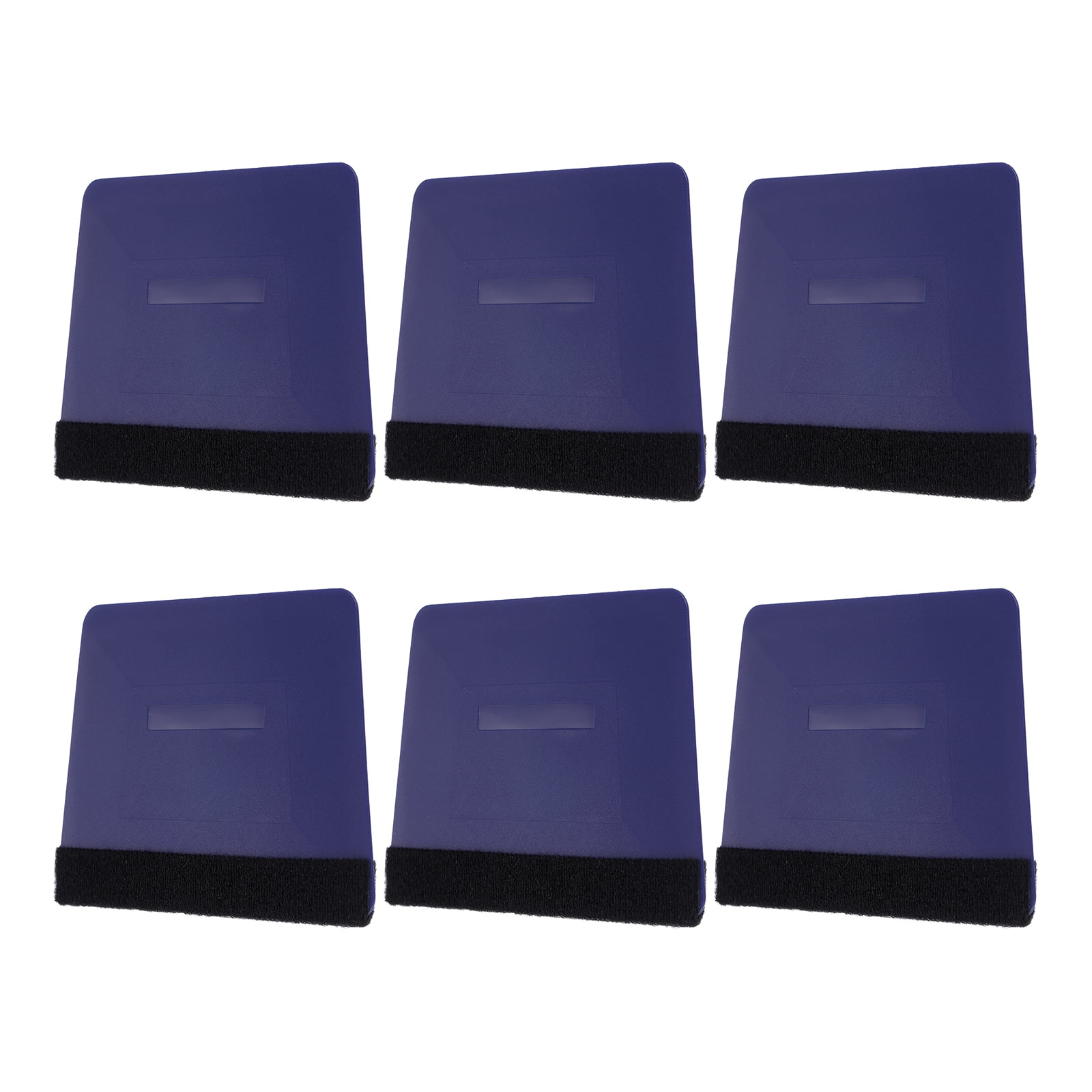 Uxcell 6pack Vinyl Squeegee, Felt Edge Decal Tool, 4-Inch Scraper for ...