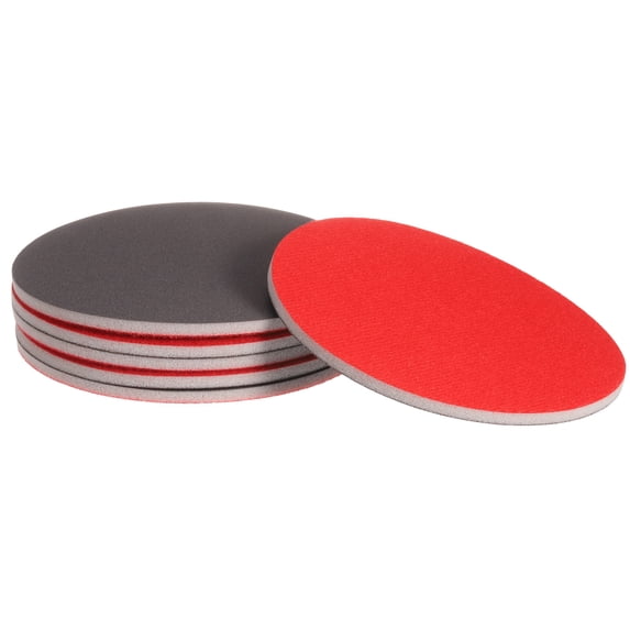 Uxcell 6pcs 600 Grit Sanding Sponge 6 Inch Hook and Loop Sponge Sanding ...