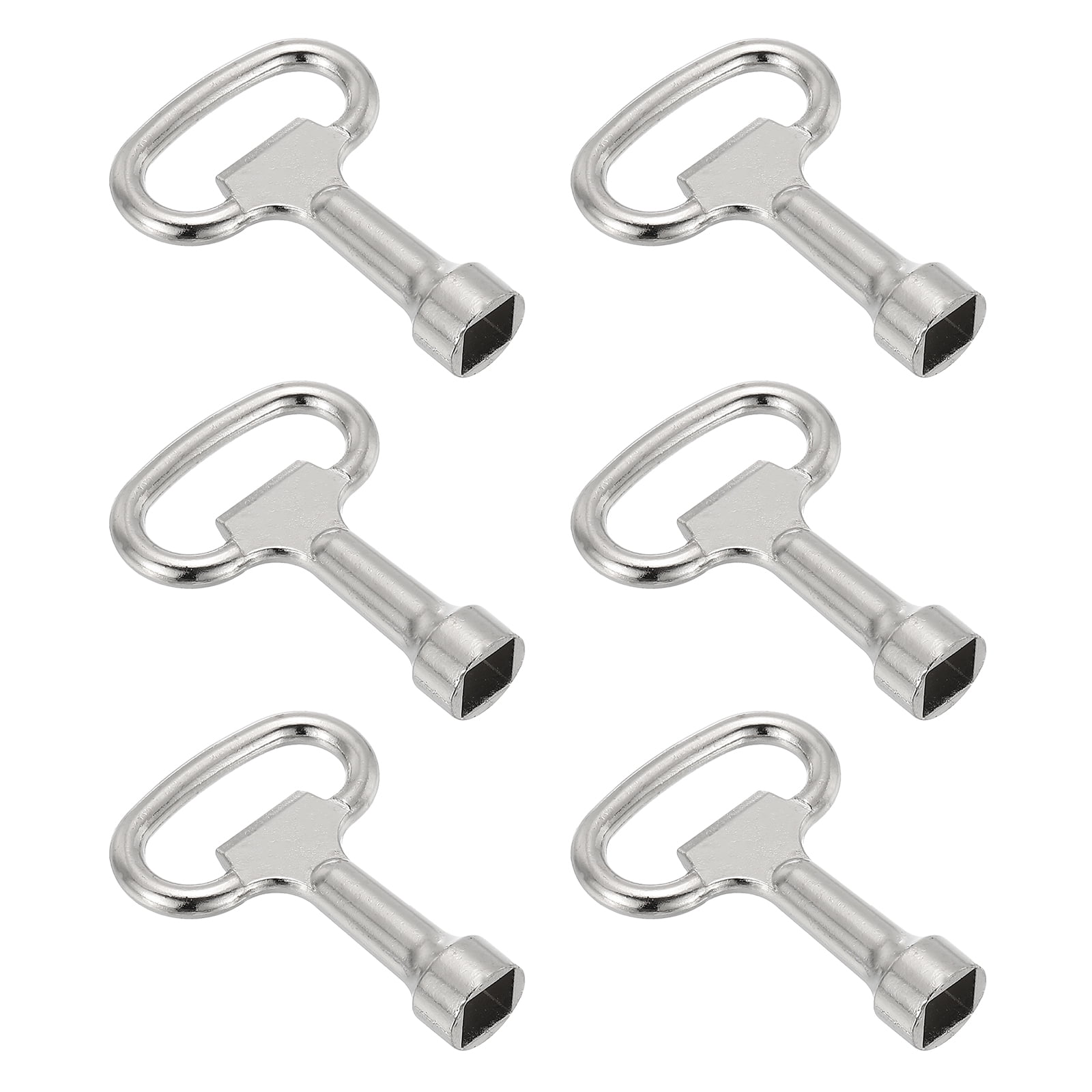 Uxcell 6pcs 8mm/0.3" Hole Socket Spanner Key, Square Electrical Cabinet ...