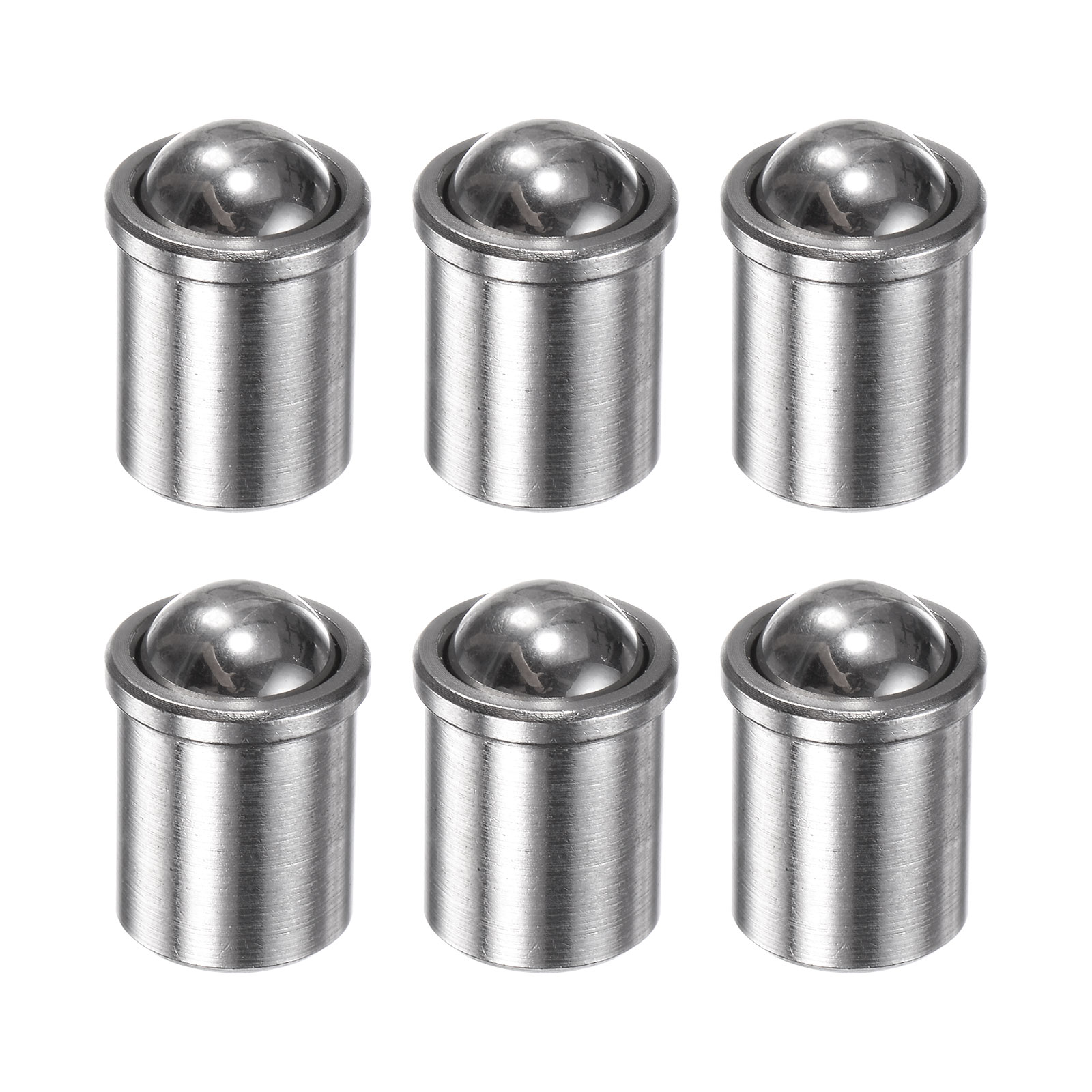 Uxcell 6pcs Ball Plunger 10x13mm 304 Stainless Steel Precision Positioning Beads Ball Point ...