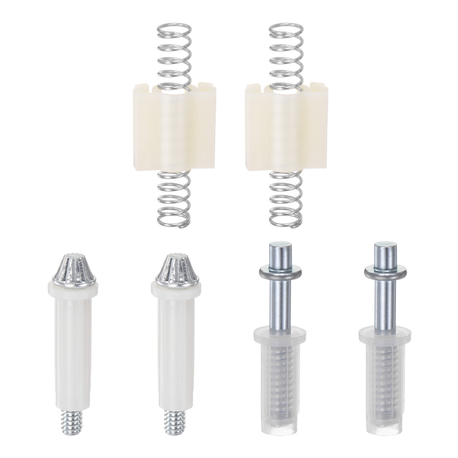 Uxcell 6pcs Bifold Door Hardware Kit Include Top & Bottom Pivot and ...