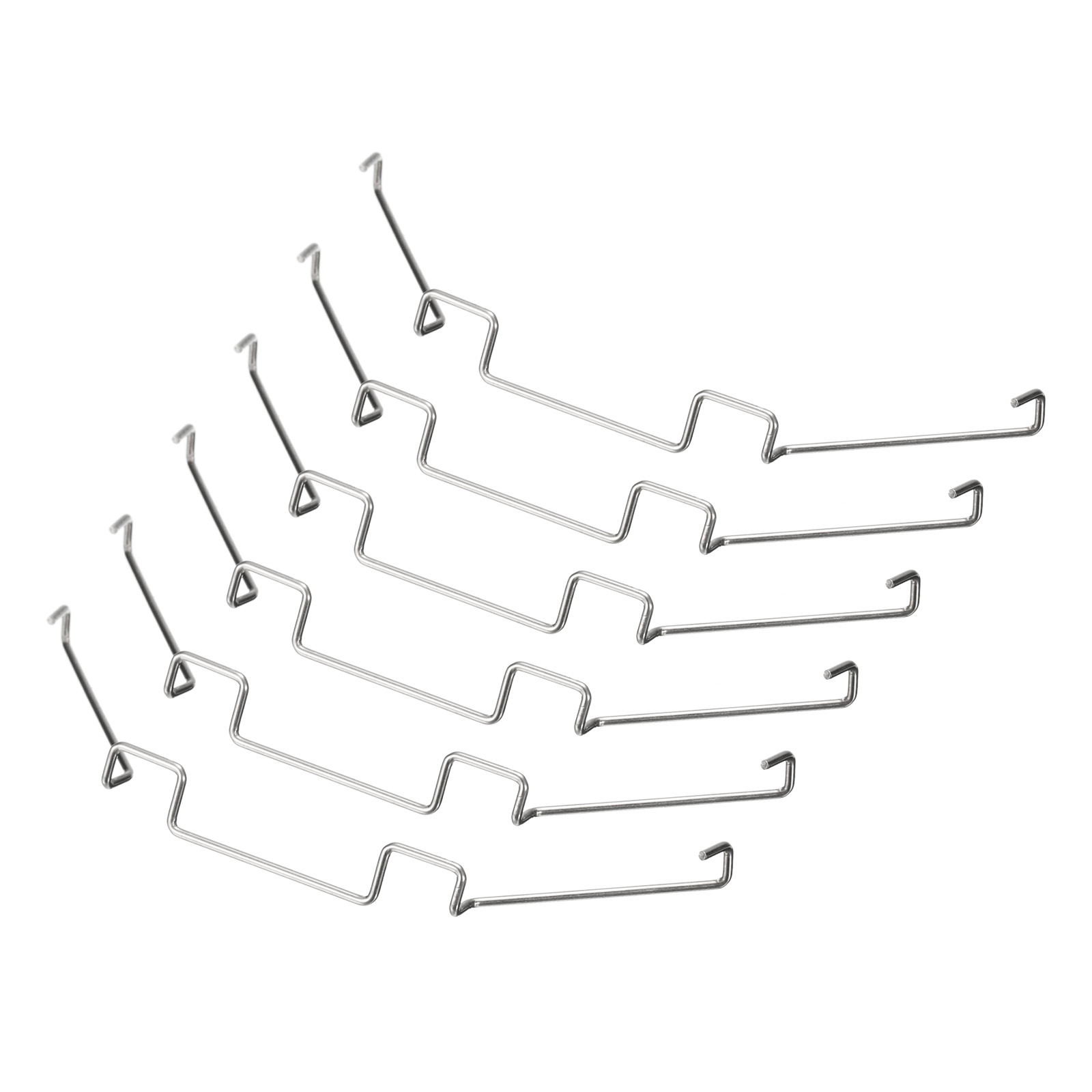 Uxcell 6pcs CPU Heatsink Fan Buckles, 9CM Wire Buckle Upper Hook Type ...