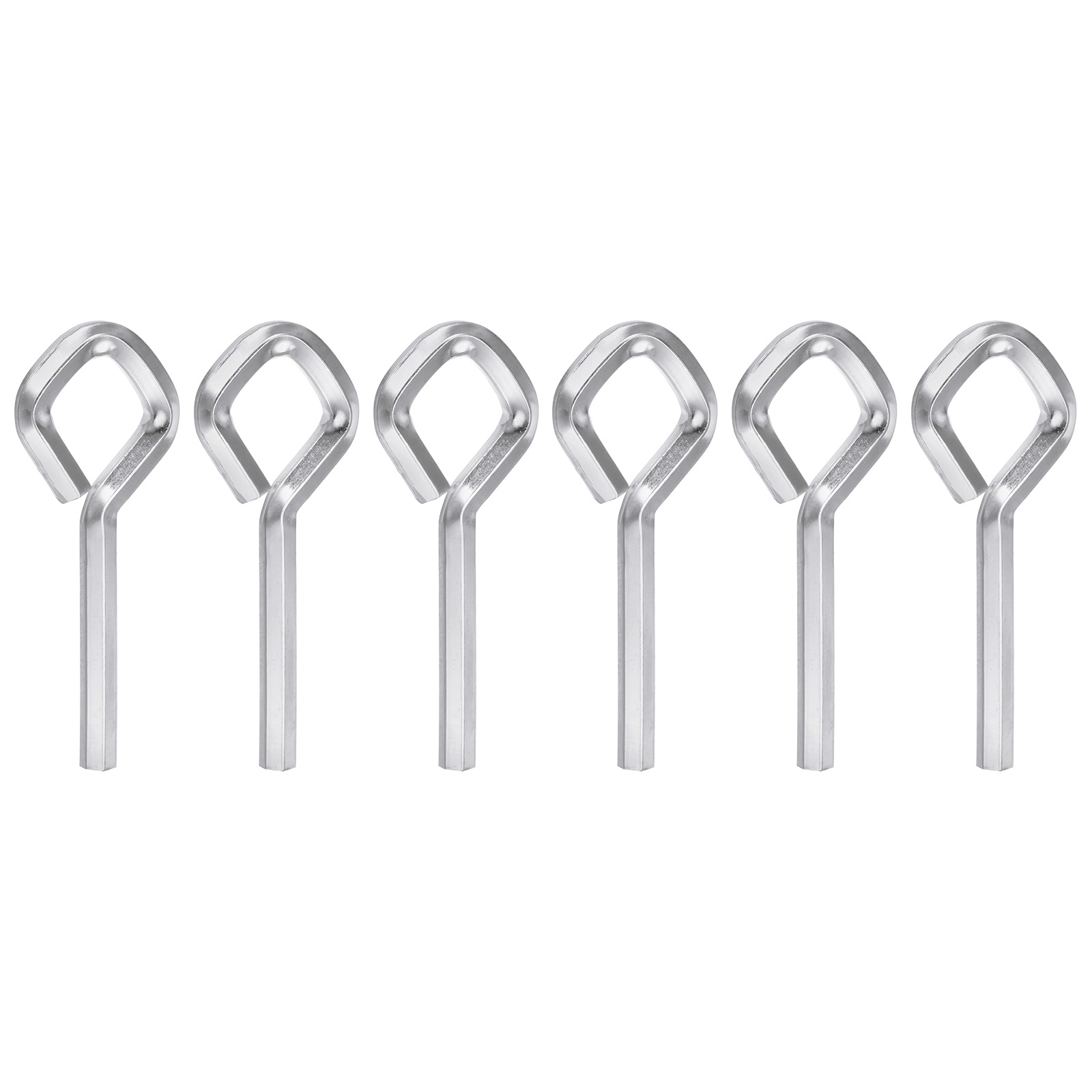 Uxcell 6pcs Dogging Hex Key Wrench 7/32" SAE Metal Dog Door Keys ...
