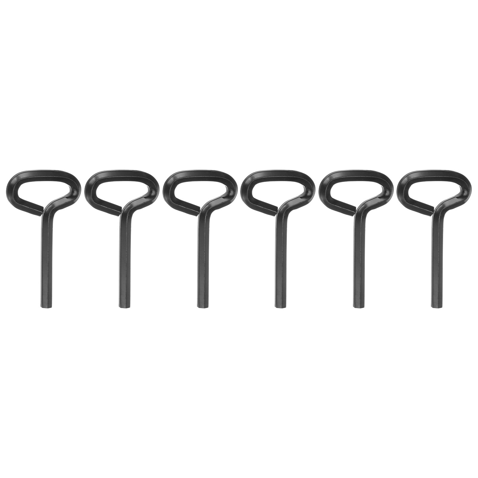 Uxcell 6pcs Dogging Hex Key Wrench 7/32" SAE Metal Dog Door Keys ...