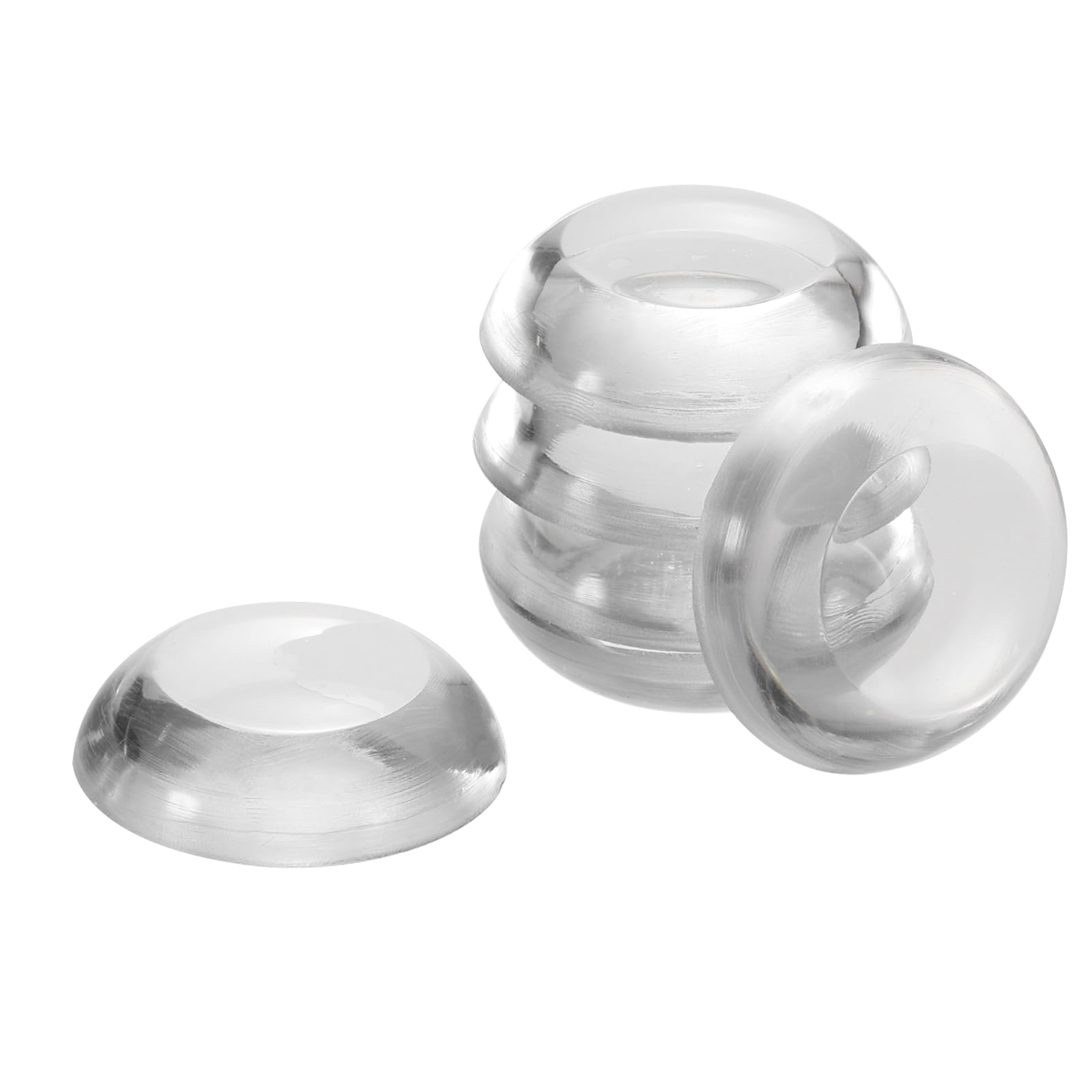 Uxcell 6pcs Door Stoppers Quiet Wall Protectors 2" Self Adhesive ...