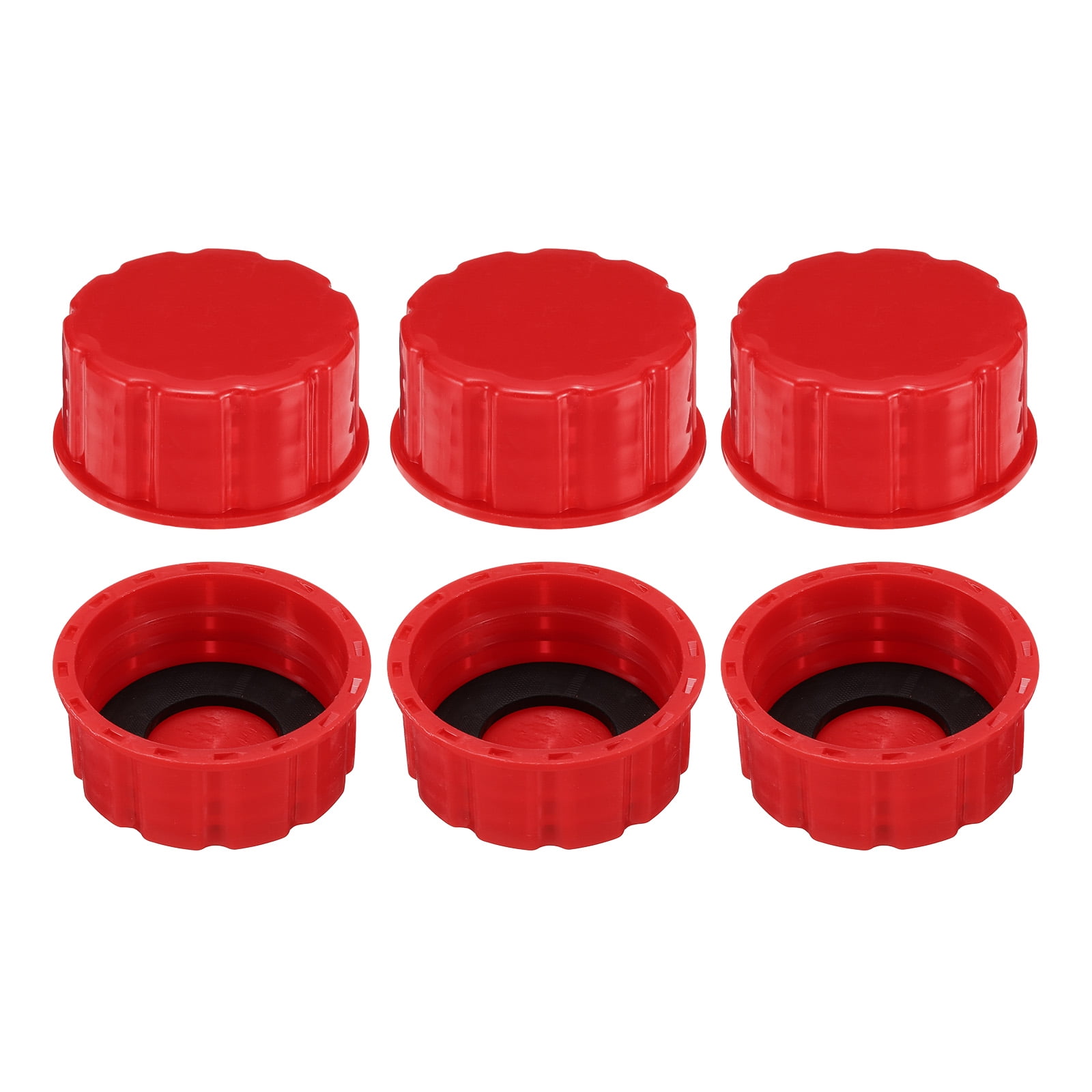 Uxcell 6pcs Gas Can Cap, Coarse Thread Gas Cap Replacement Gas Can Lid ...
