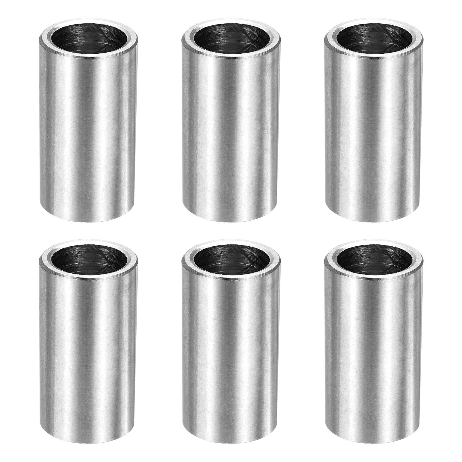 Uxcell 6pcs M12 Metal Spacers, 1/2" IDx5/8" ODx1.2" Length Stainless ...