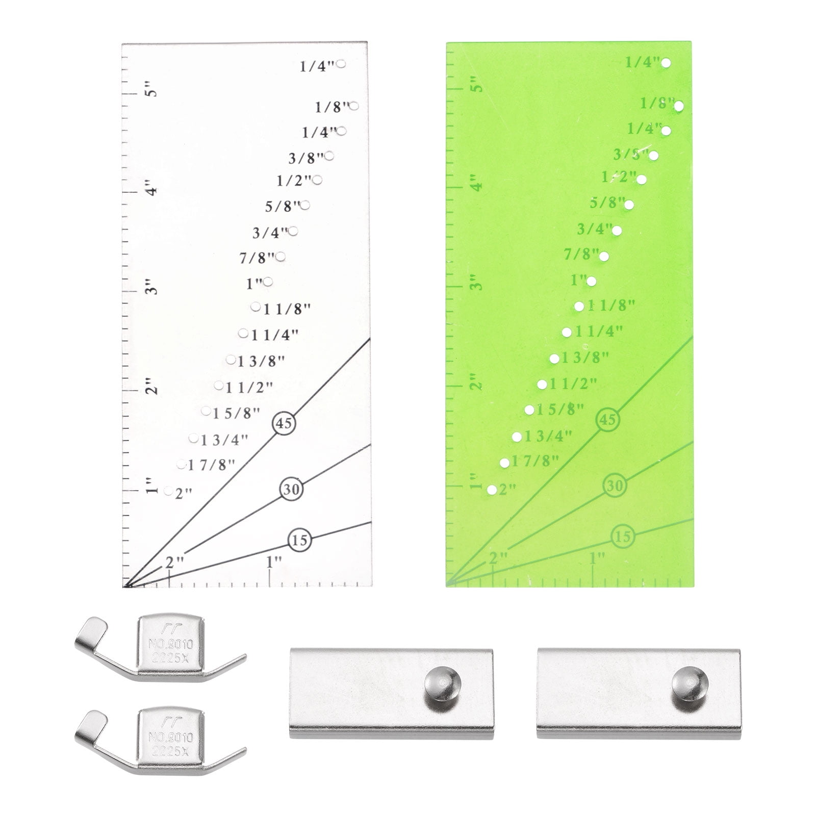 Uxcell 6pcs Magnetic Seam Guides and Seam Guide Ruler with MG1 Sewing ...