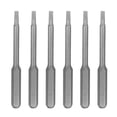 Uxcell 6pcs SL2.0 Slotted Screwdriver Bit 5/32" Hex Shank 45mm/1.8 ...