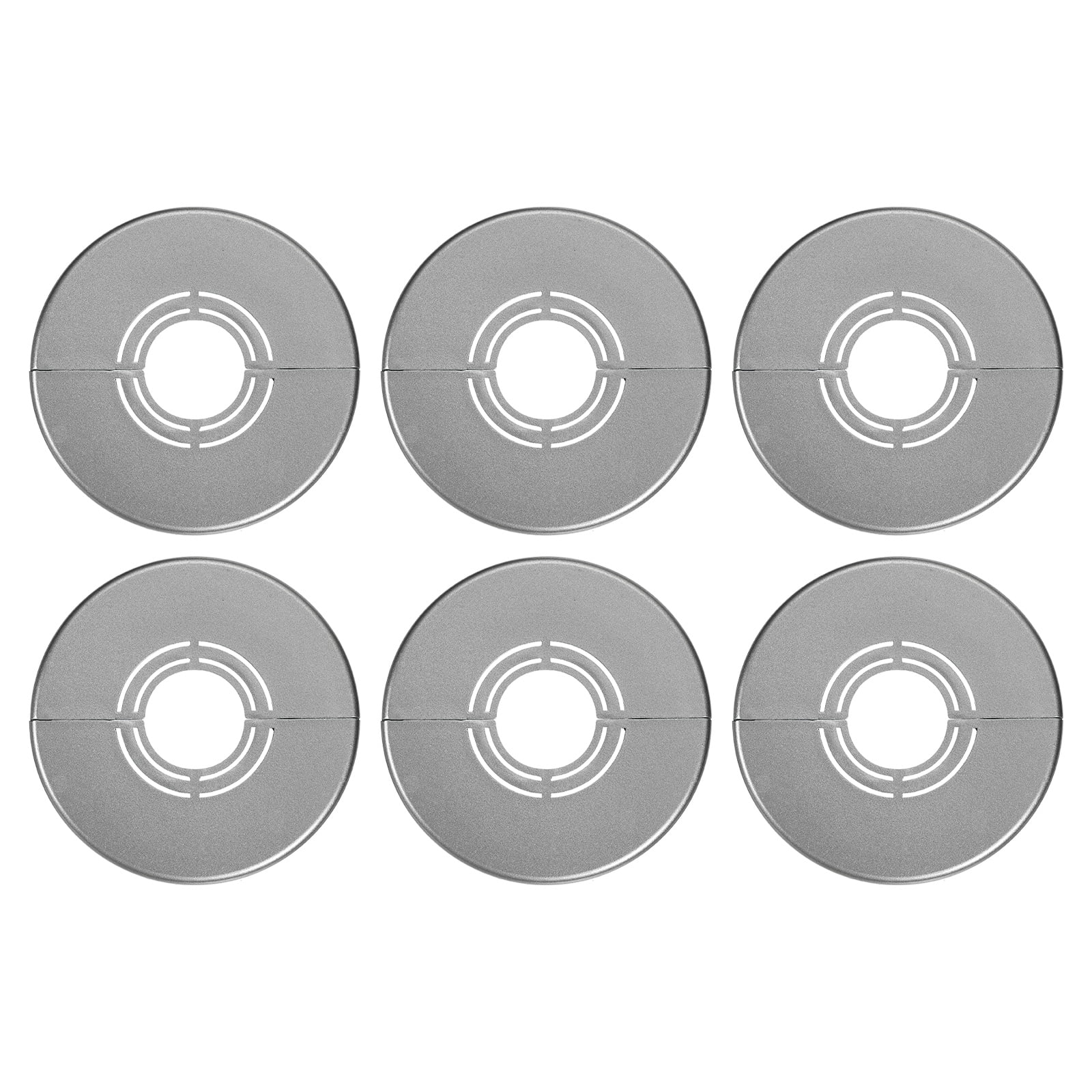 Uxcell 6pcs Wall Split Flange 1.18" Plastic Round Split Flange Pipe ...