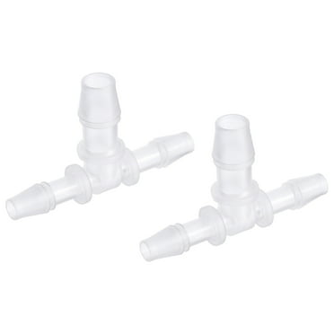 Uxcell Hose Barb Fitting 19.7mm Barbed G1/2 Male Thread, 2 Pack Pipe Connector, Grey - Walmart.com