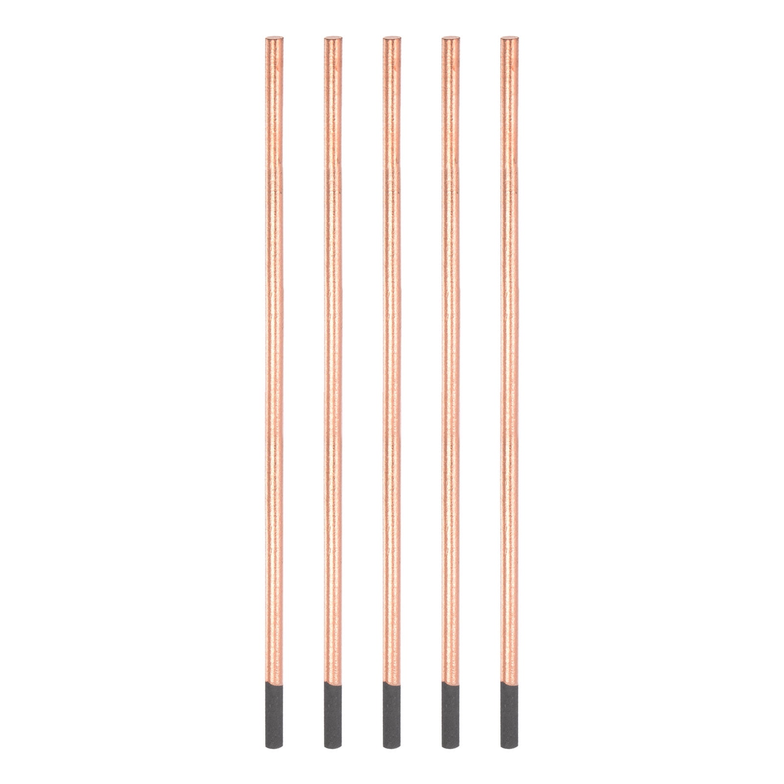 Uxcell 6x355mm Copper Coated Gouging Carbon Gouging Rods Electrodes 5 ...