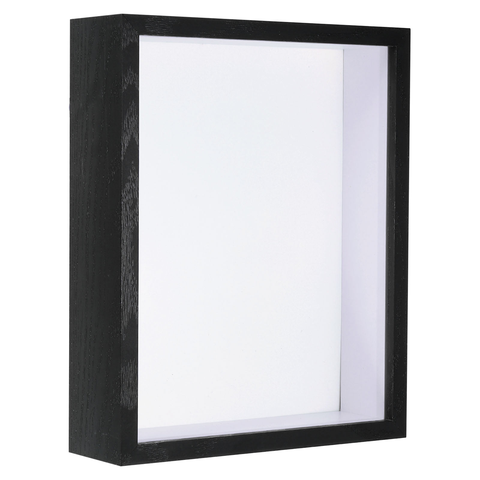 Uxcell 6x8 Shadow Box Frame Wooden Dried Flower Display Stand Floating ...