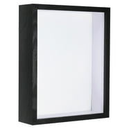 Uxcell 5x7 Shadow Box Frame Wooden Dried Flower Photo Frame Floating ...