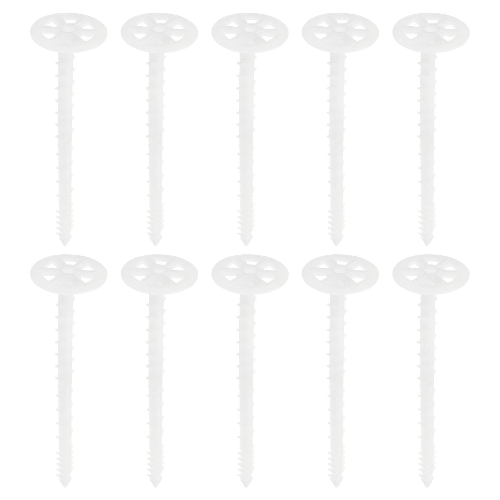 Uxcell 7.1" Perforated Insulation Pins Insulating Nails Plug Expansion ...
