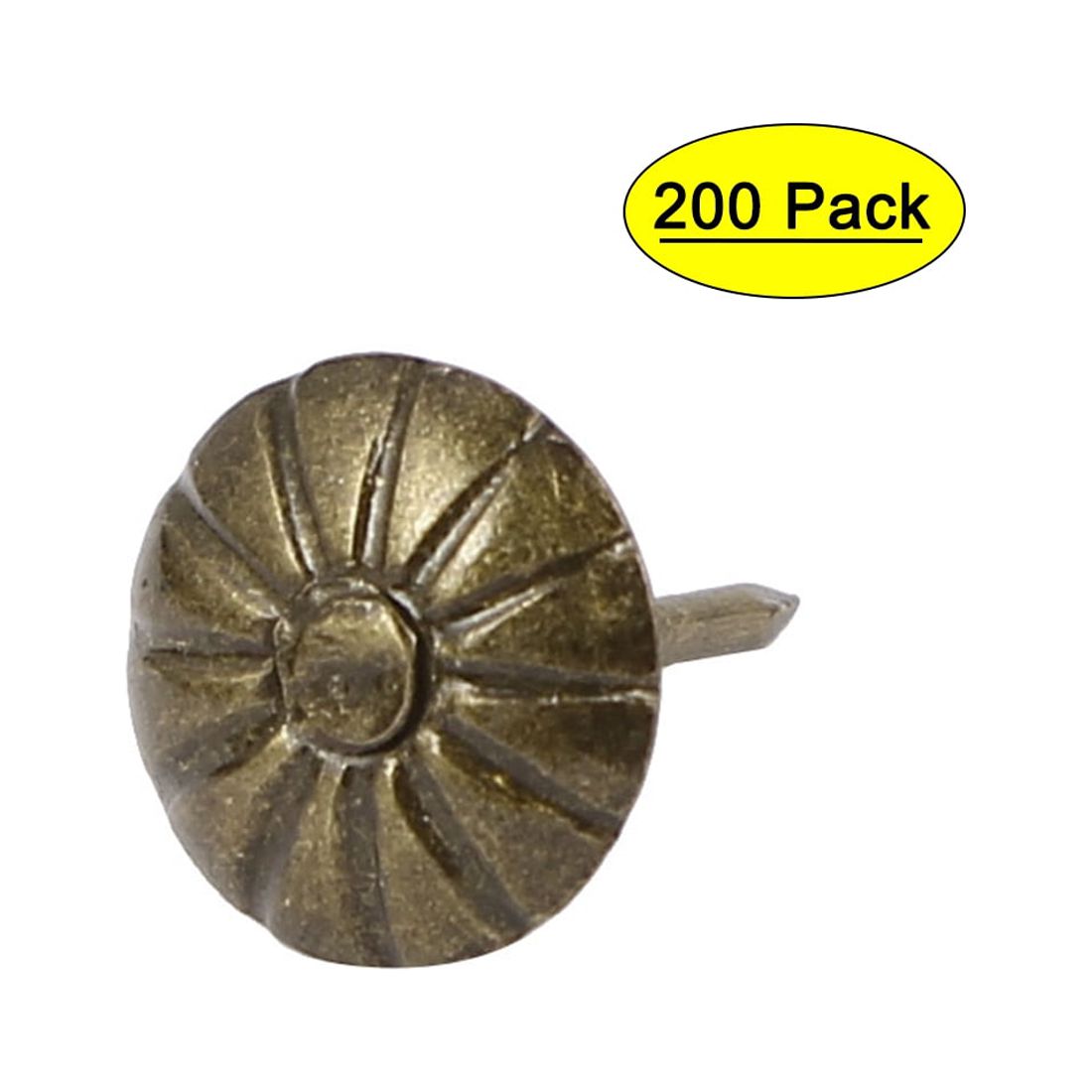 Dritz Home Decorative Nails 7/16" Smooth Slv 300pc - Walmart.com