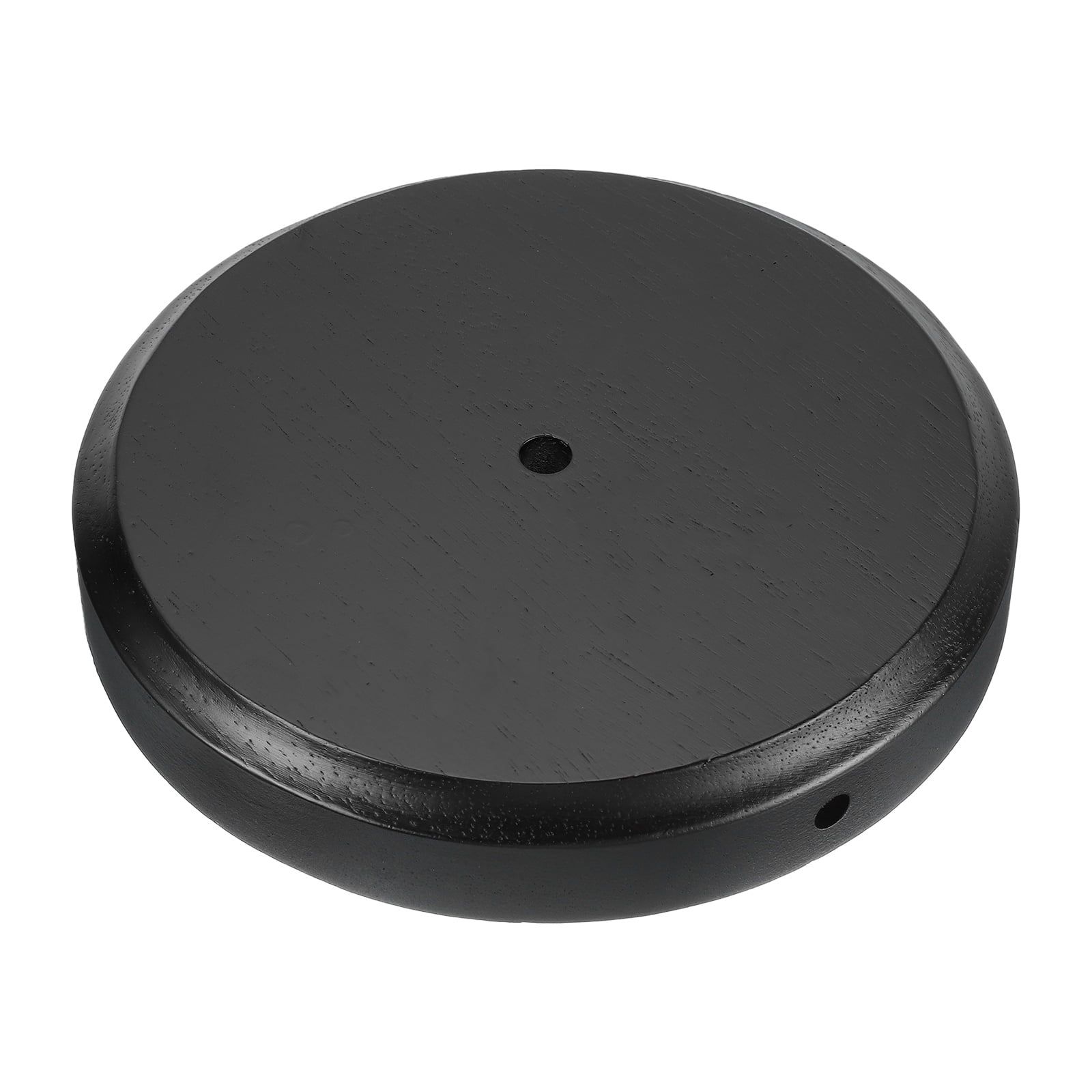 Uxcell 7.25"x1.2" Wooden Lamp Base Wooden Base Wood Desk Lamp Display ...