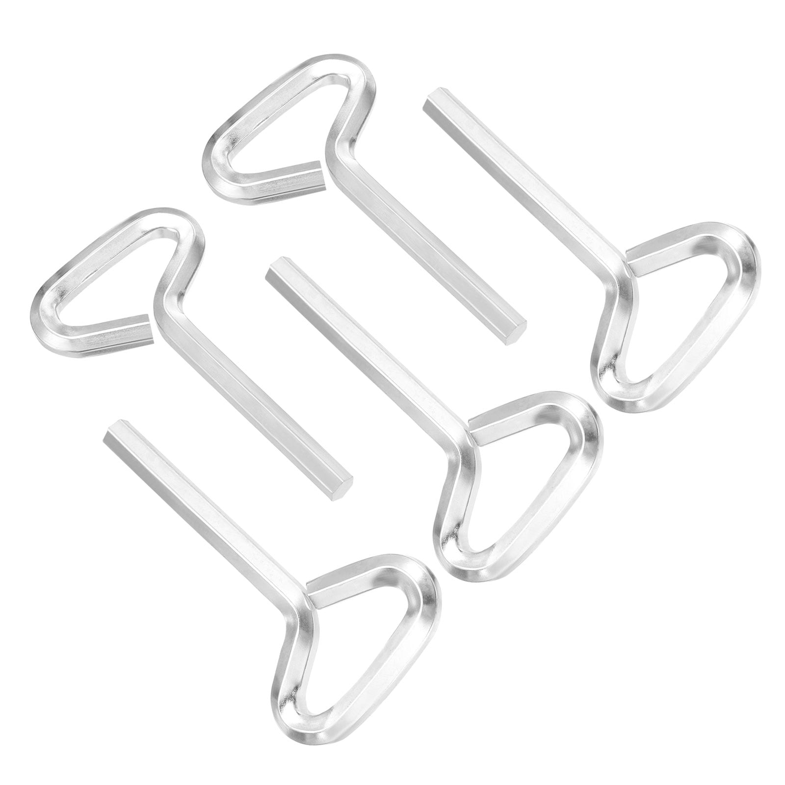 Uxcell 7/32 Inch Hex Key, 5 Pcs Hex Dogging Key T-Shaped Standard ...