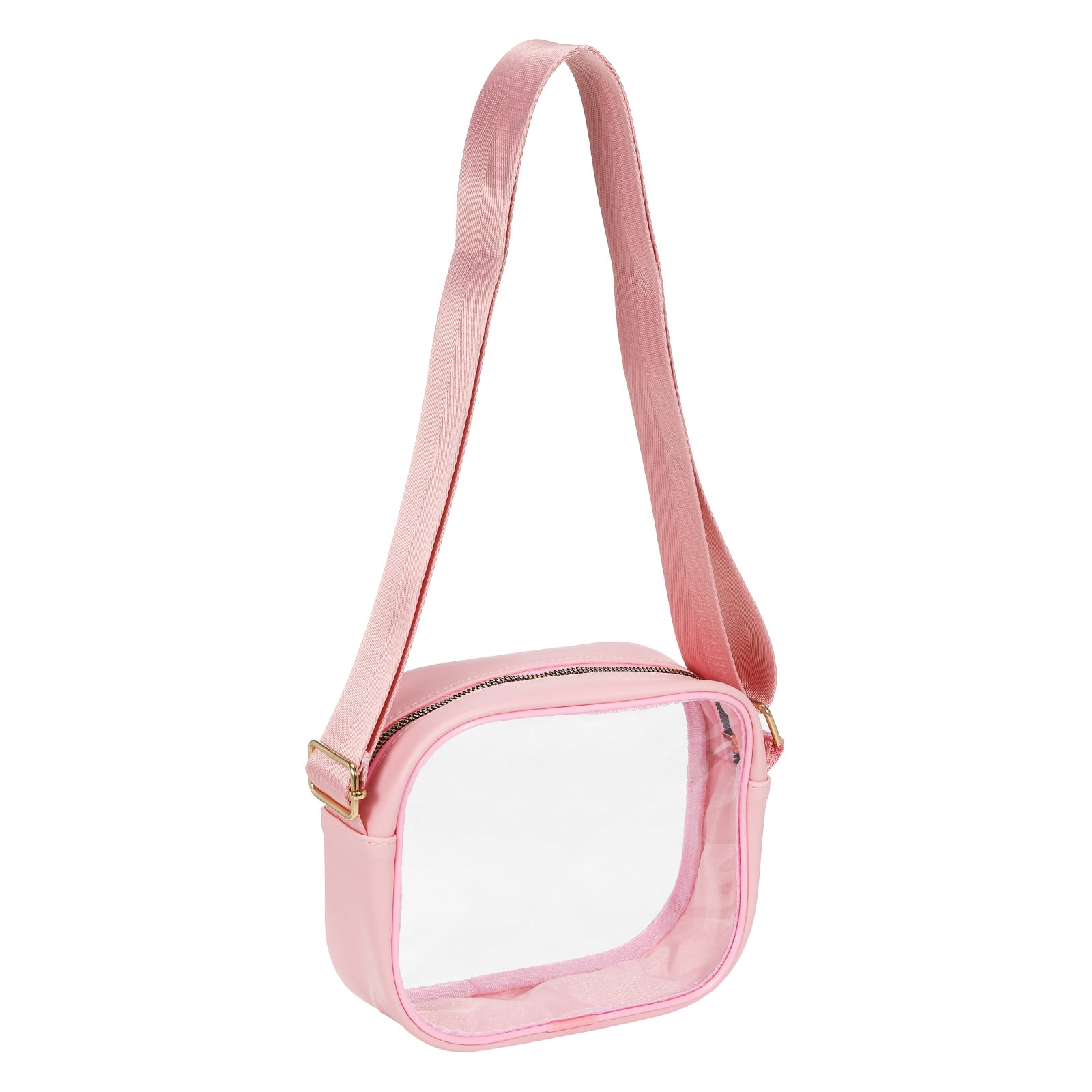 Uxcell 7.5"x6" Stadium Approved PVC Clear Crossbody Purse Bag with ...