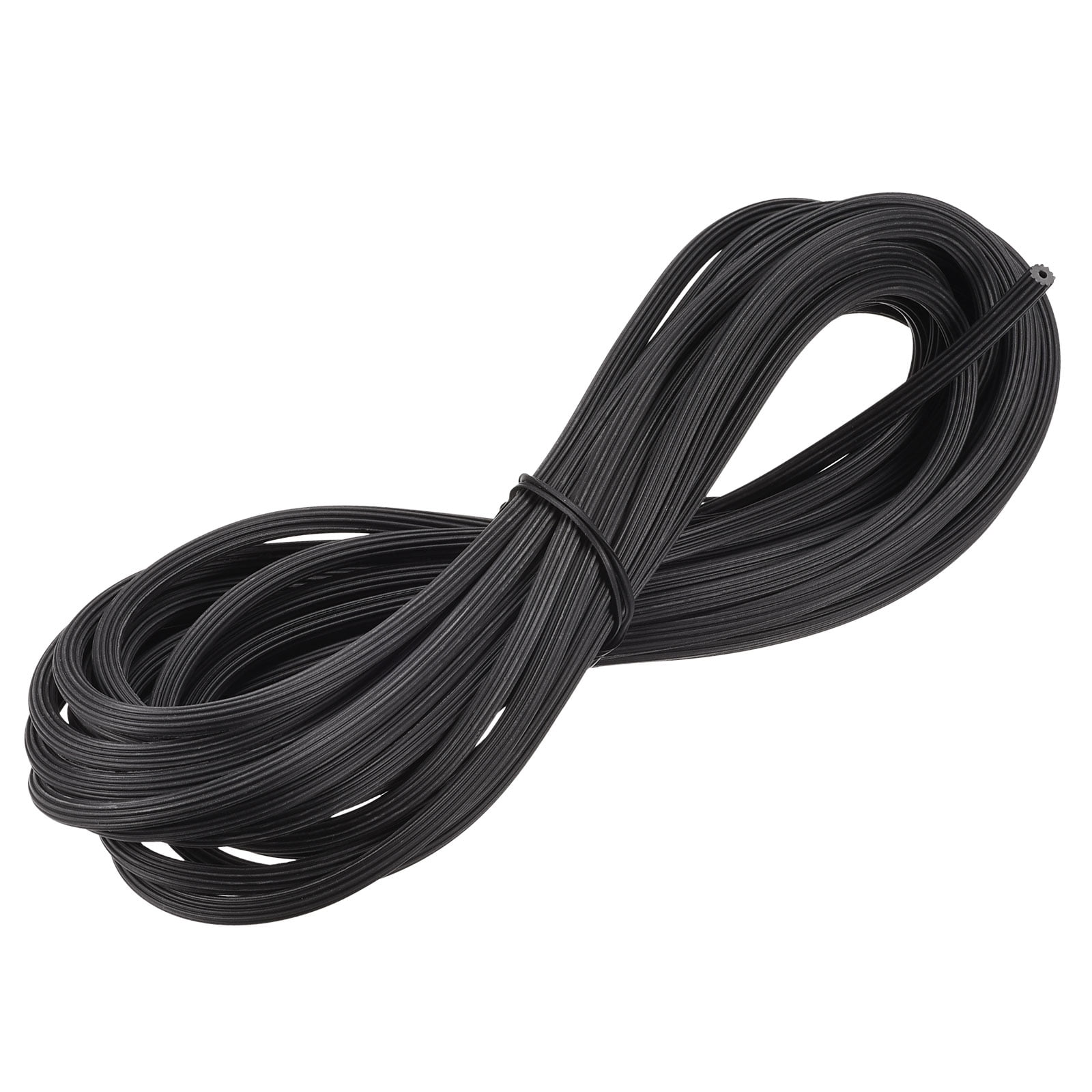 Uxcell 7.5M/24.61Ft Length PVC Screen Spline Retainer, 5mm OD Black 2 ...