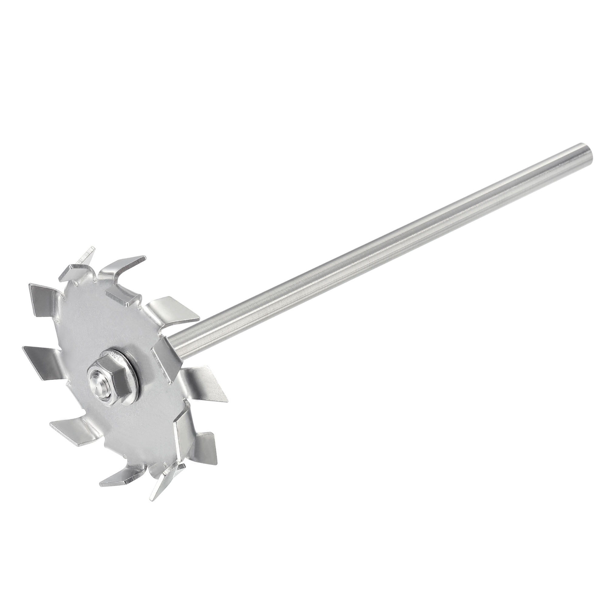 Uxcell 7.87" Stirring Rod 304 Stainless Steel with 2.76" ID Dispersion ...