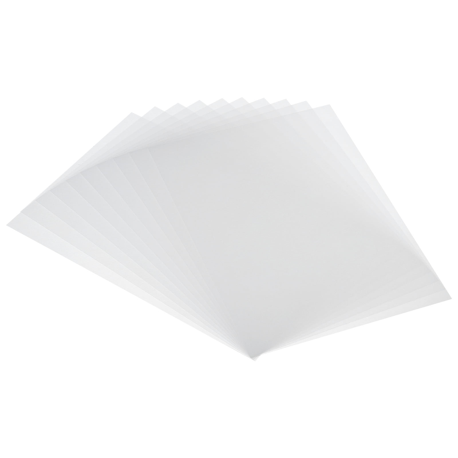 Uxcell 7.87 x 11.4 Inch Shrink Plastic Sheets, 20 Pack Printable Sanded ...
