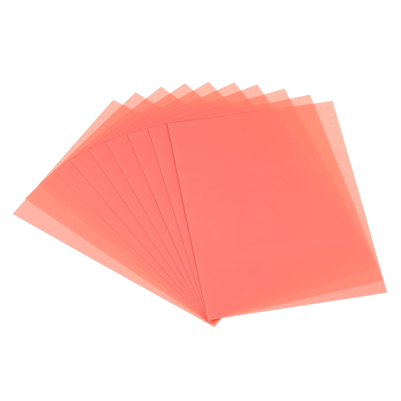 Uxcell 7.87 x 5.7 Inch Shrink Plastic Sheets, 10 Pack Printable Sanded ...
