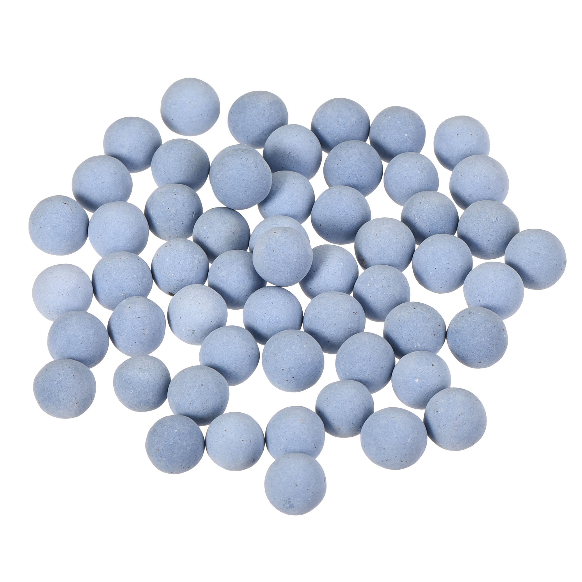 Uxcell 7-8mm 0.22 Lbs Clay Pebbles Blue Gardening Potted Balls for ...