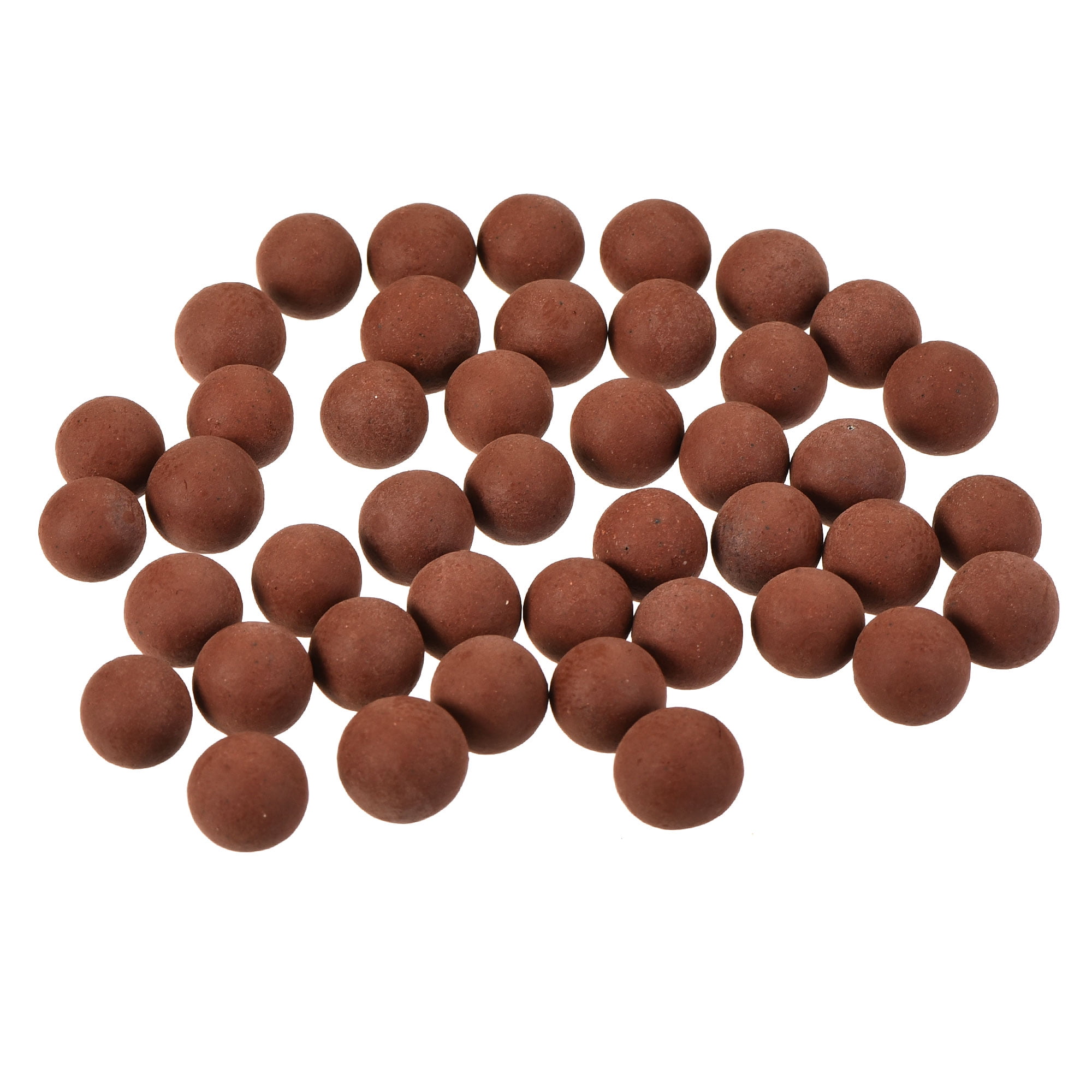 Uxcell 7-8mm 0.22 Lbs Clay Pebbles Brown Gardening Potted Balls for ...