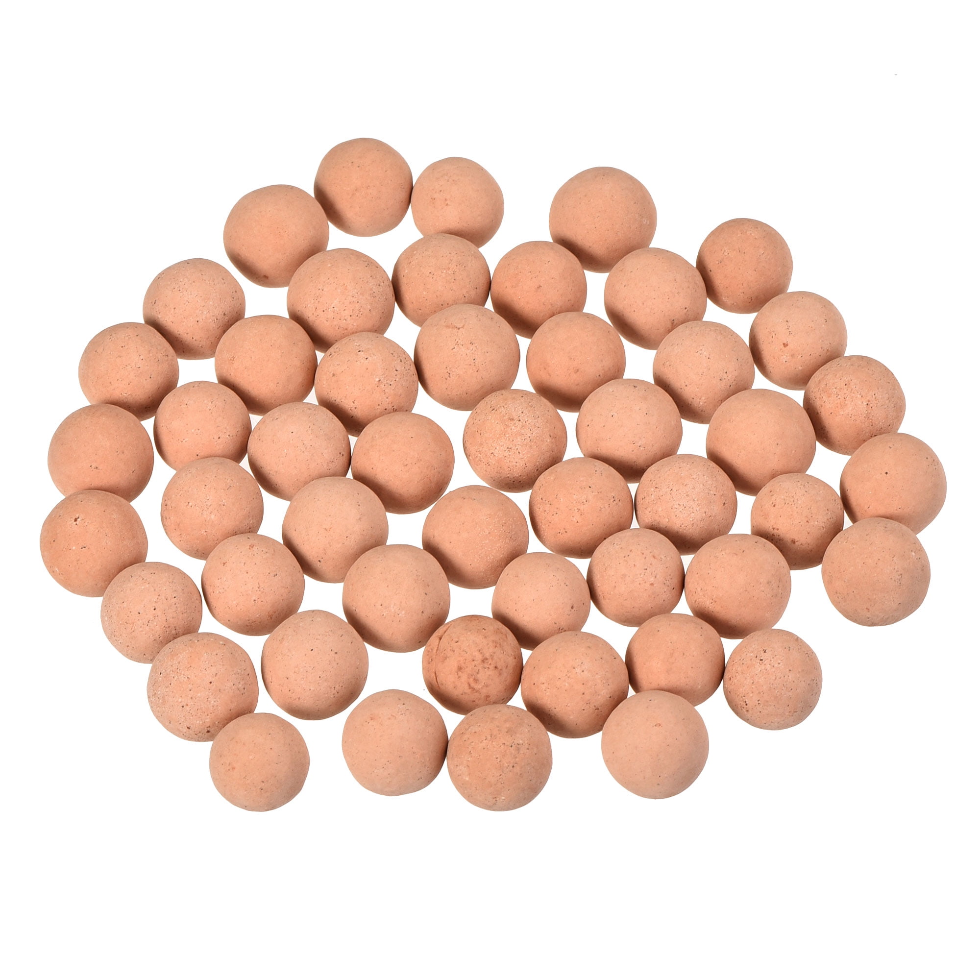 Uxcell 7-8mm 0.88 Lbs Clay Pebbles Pink Gardening Potted Balls for ...