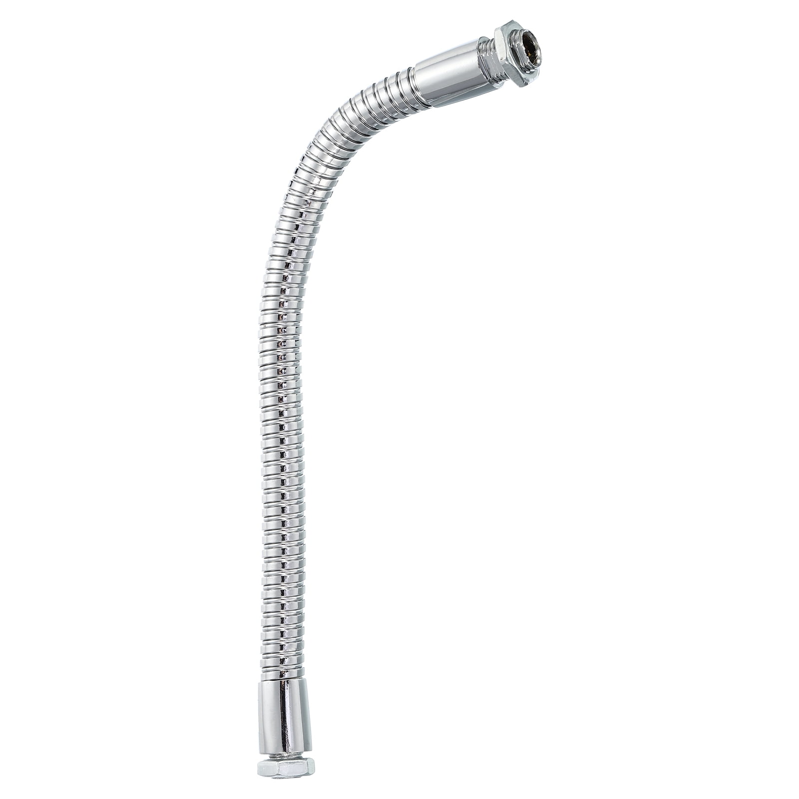Uxcell 7.9" Metal Gooseneck M10/M8 Thread Metal Hose Flexible Arm ...