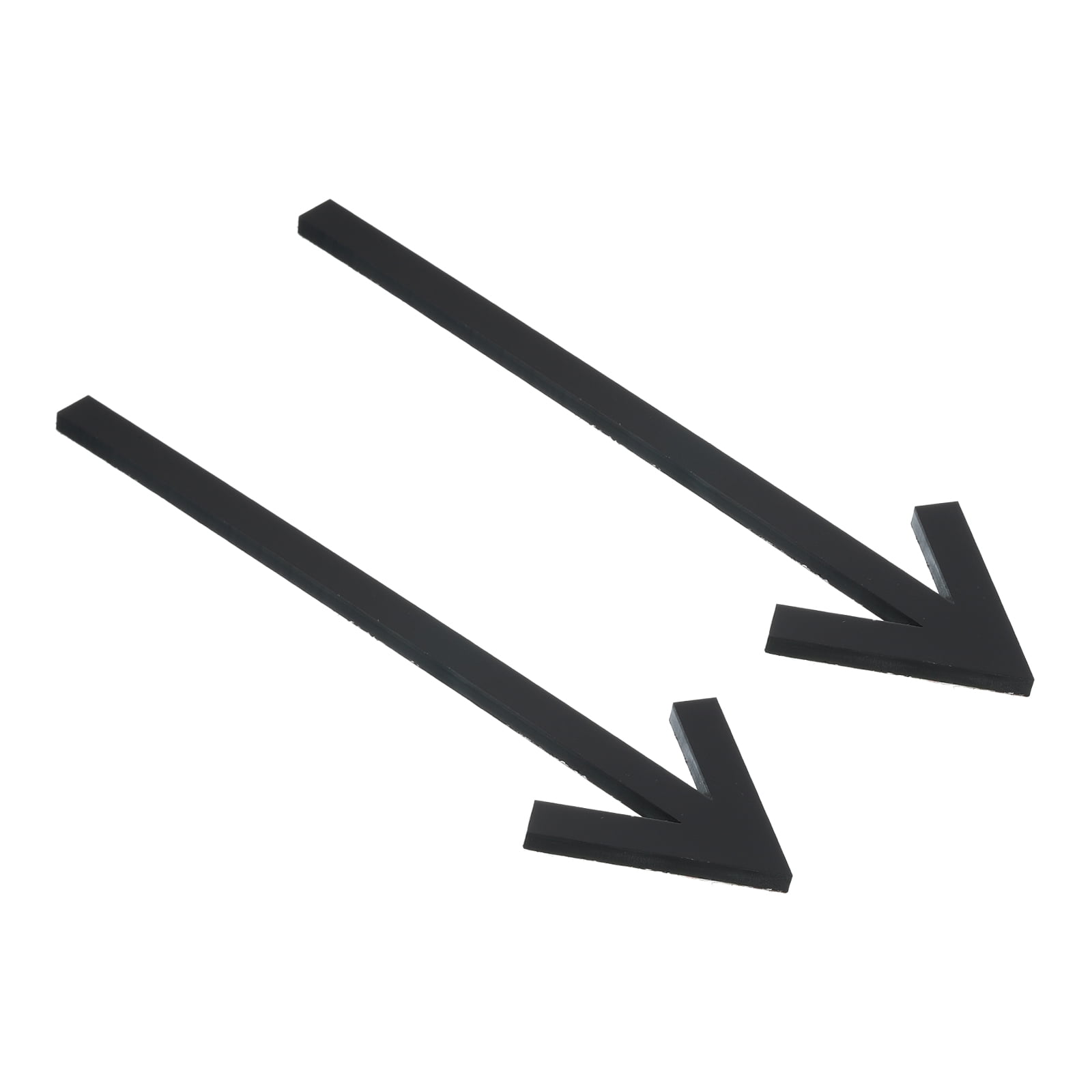 Uxcell 7.9" Self Stick Arrow Sign, 2 Pack Acrylic Directional Sign ...
