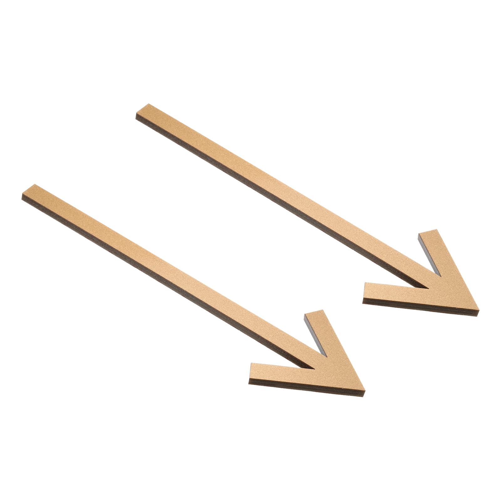 Uxcell 7.9" Self Stick Arrow Sign, 2 Pack Acrylic Directional Sign ...