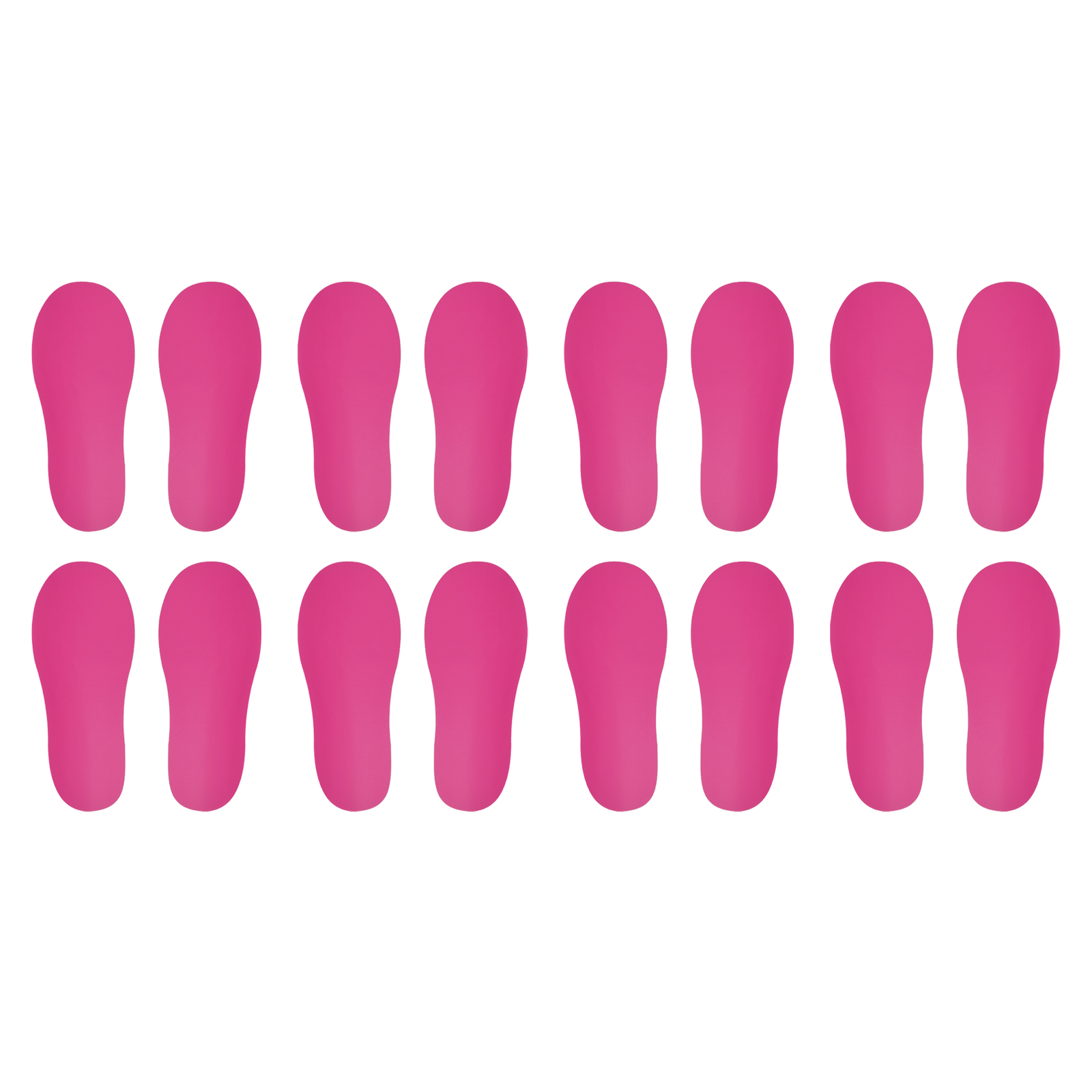 Uxcell 7.9x3.1" Footprints Floor Stickers Footprint Wall Stair Decal ...