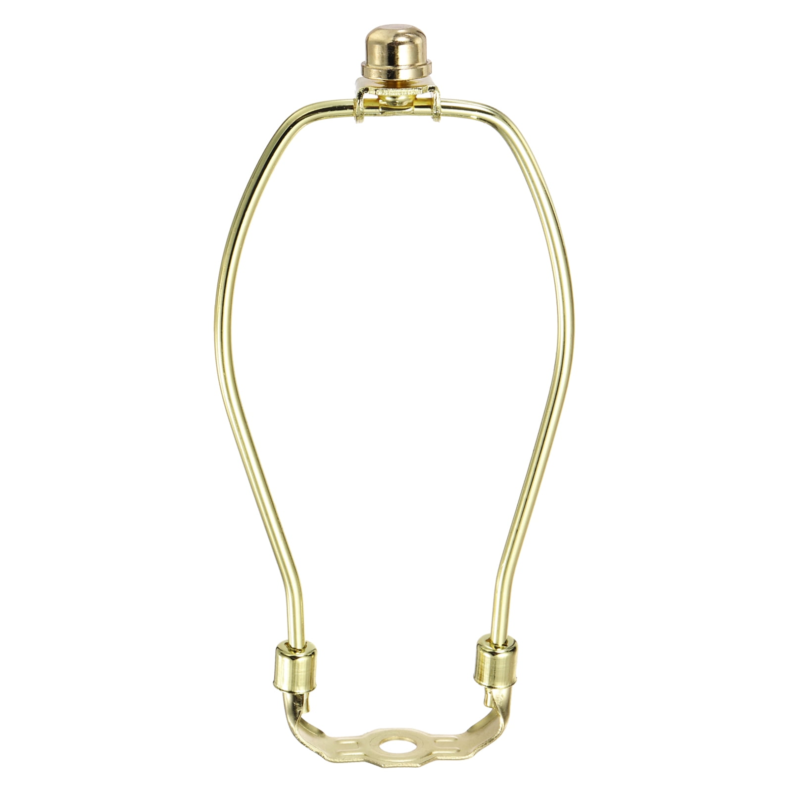 Uxcell 7 Inch Lamp Harp with 3/8 Standard Saddle and Lamp Shade Finial ...