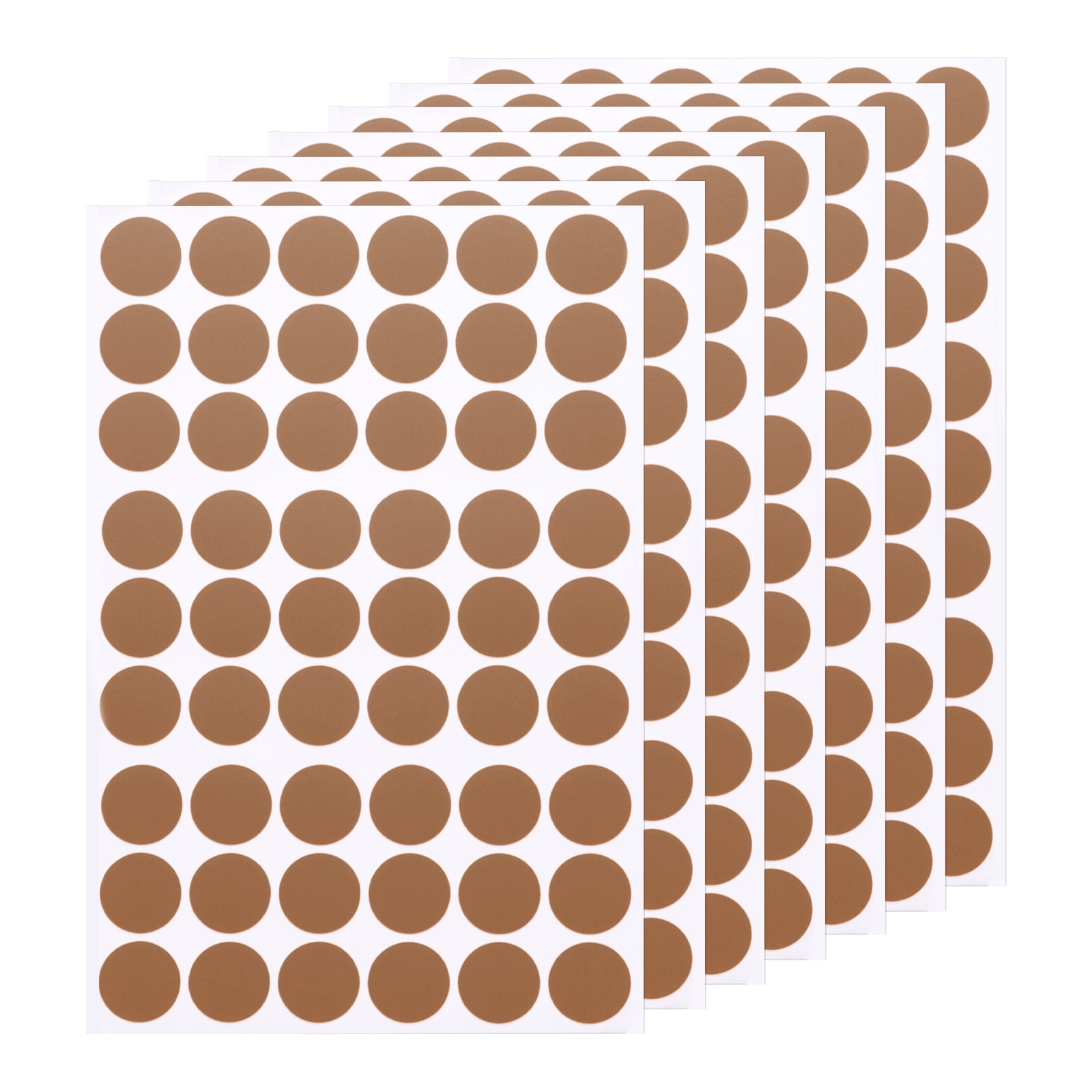 Uxcell 7 PCS Self-Adhesive Screw Hole Sticker, 0.83" Blown Screw Hole ...