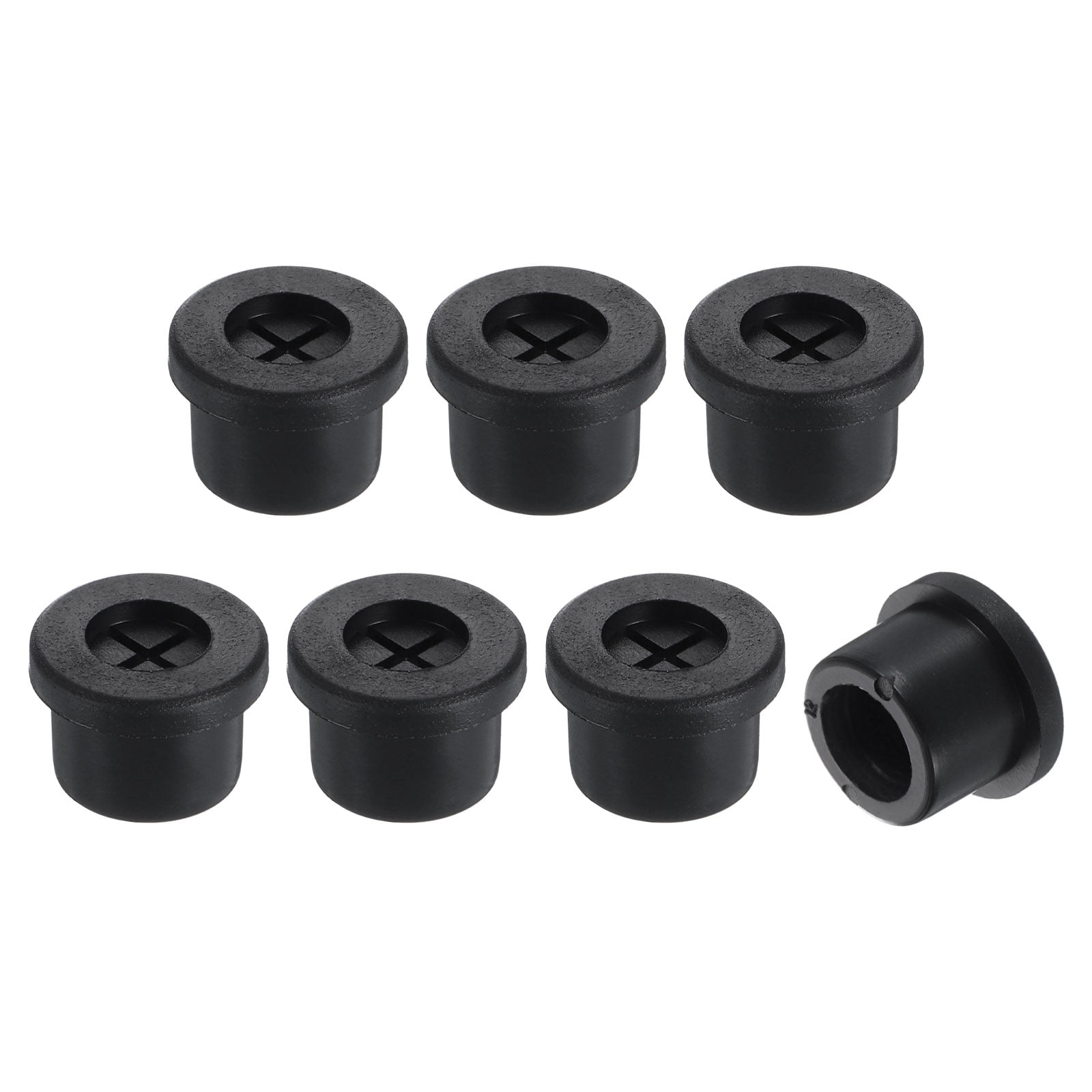 Uxcell 7 Pack Cable Cord Grommet, 1/2" Inch (12mm) Desk Grommet ...