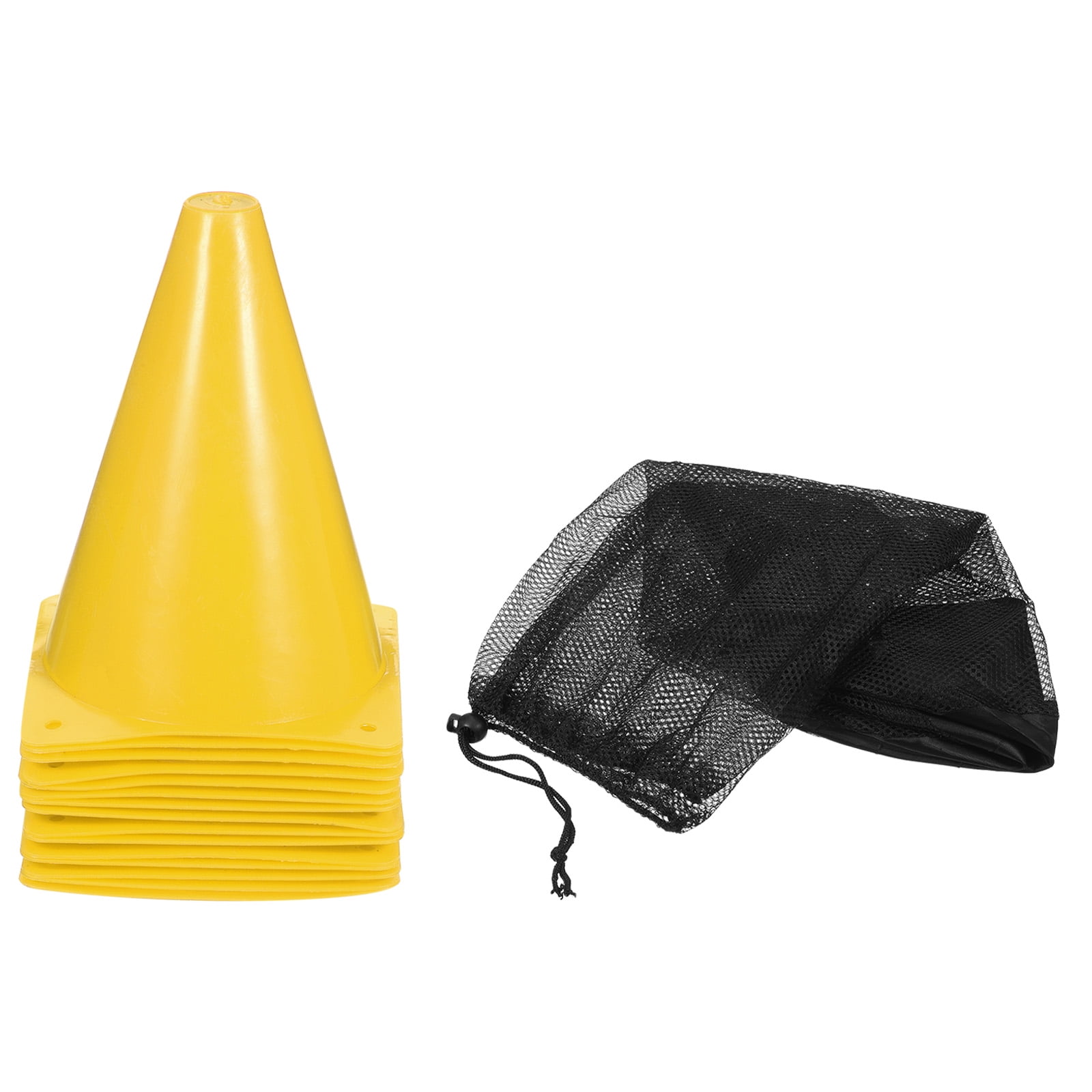 Uxcell 7" Plastic Soccer Cones Field Markers for Agility Sport Training ...