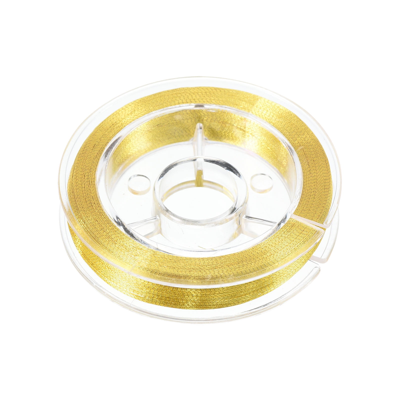 Uxcell 70M/77 Yards 200D Metallic Fishing Rod Guide Wrapping Thread ...