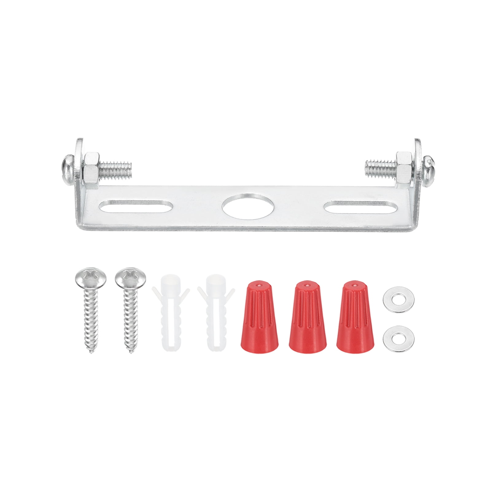 Uxcell 70mm (2.8") Universal Light Fixture Mounting Bracket Kit, 1 Set ...