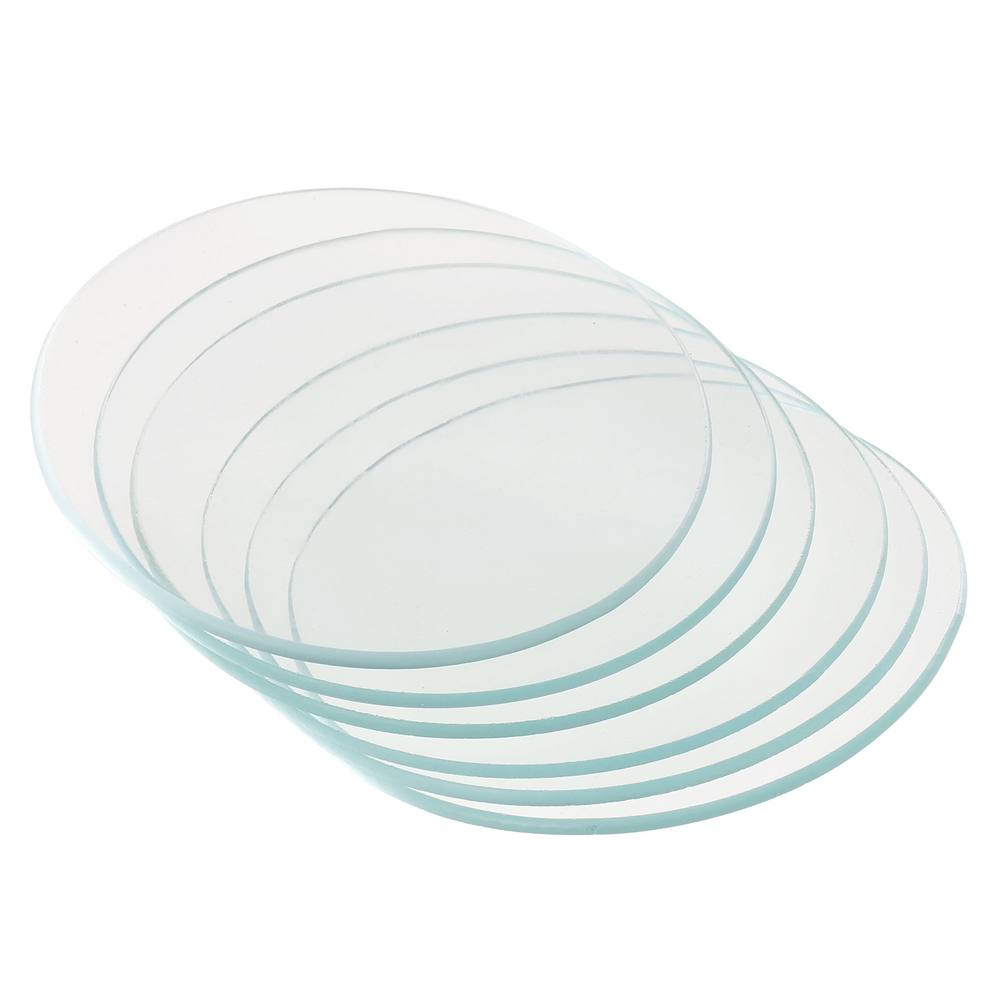 Uxcell 70mm Diameter Watch Glass Beaker Cover Smooth Edges Chamfered ...