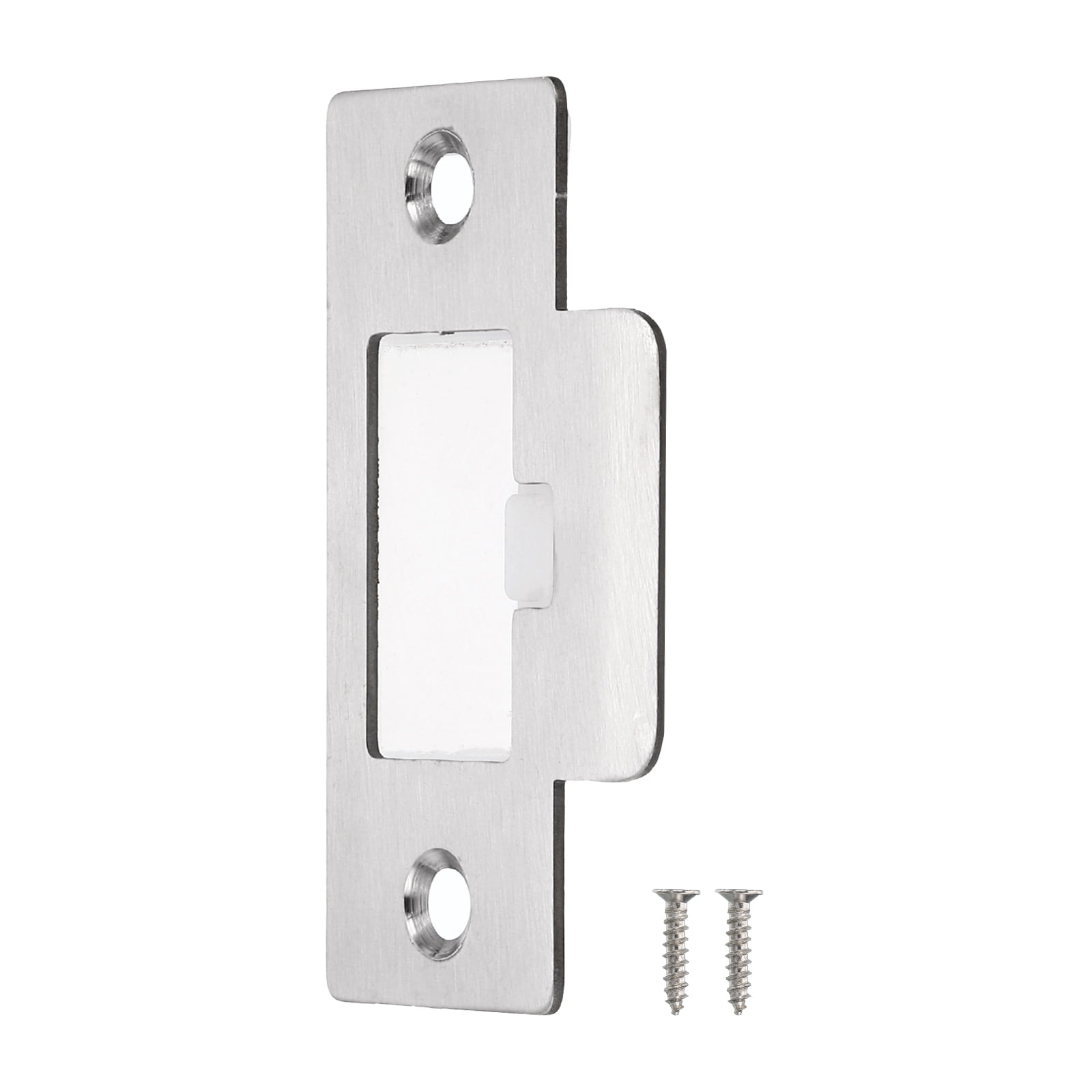 Uxcell 70mm x 39.5mm 201 Stainless Steel Door Latch Deadbolt Strike ...