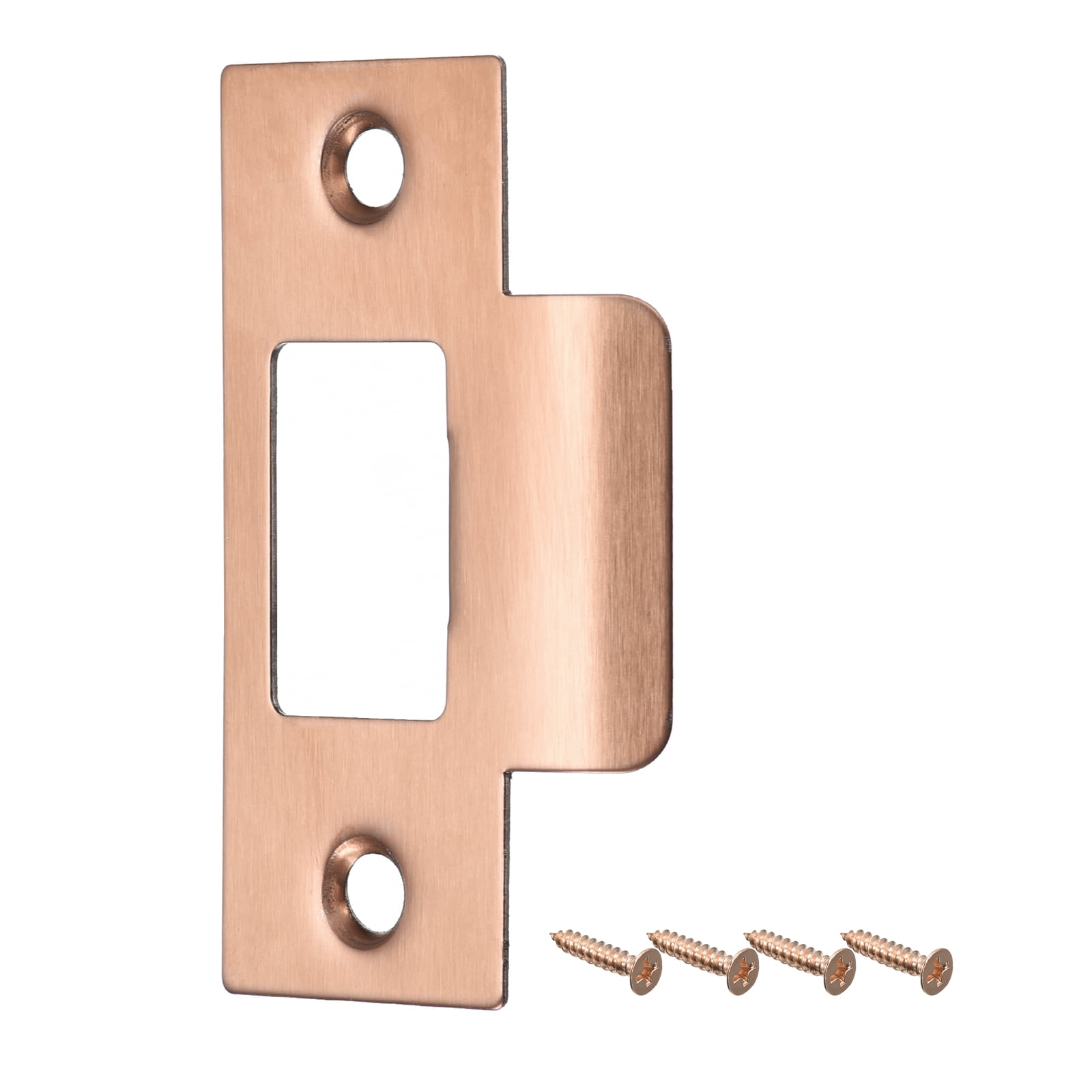 Uxcell 70mm x 40.3mm 304 Stainless Steel Door Latch Deadbolt Strike ...