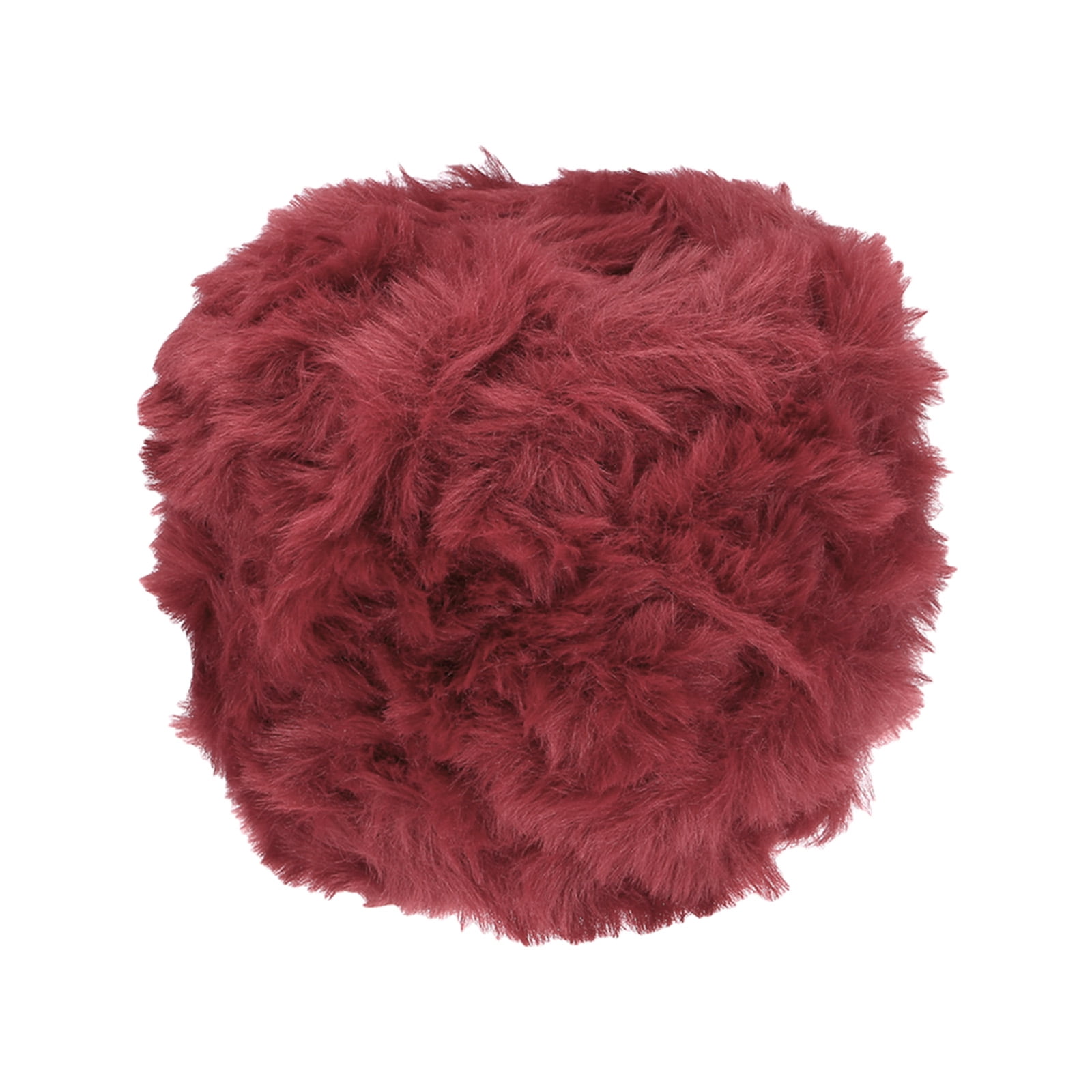 Uxcell 70yds Faux Fur Yarn,Fuzzy Yarn Crochet Fluffy Yarn Soft Chunky ...