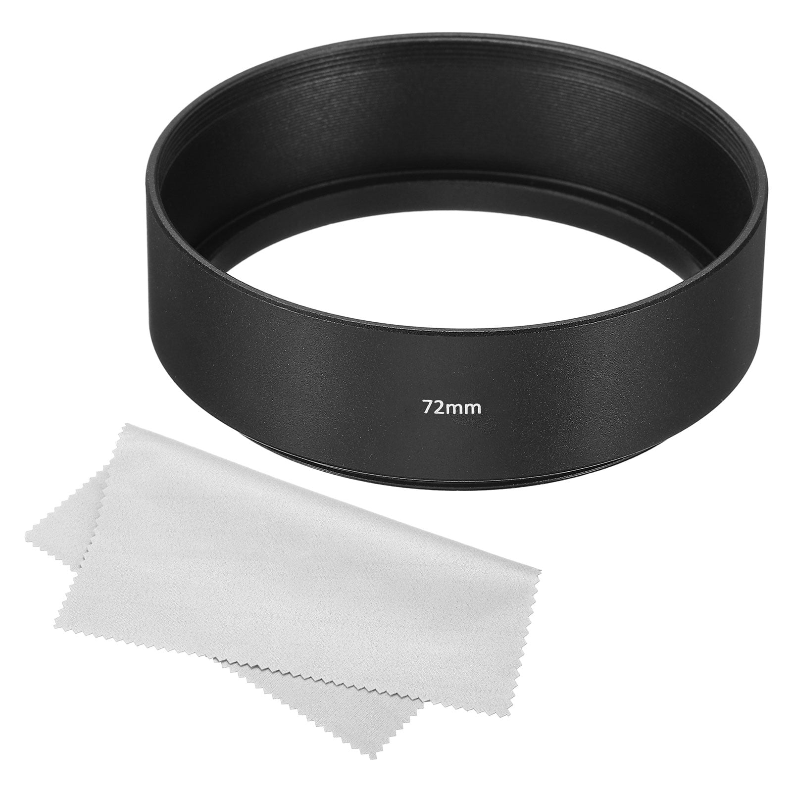 Uxcell 72mm Lens Hood, Standard Focus Frosted Surface Hood with ...