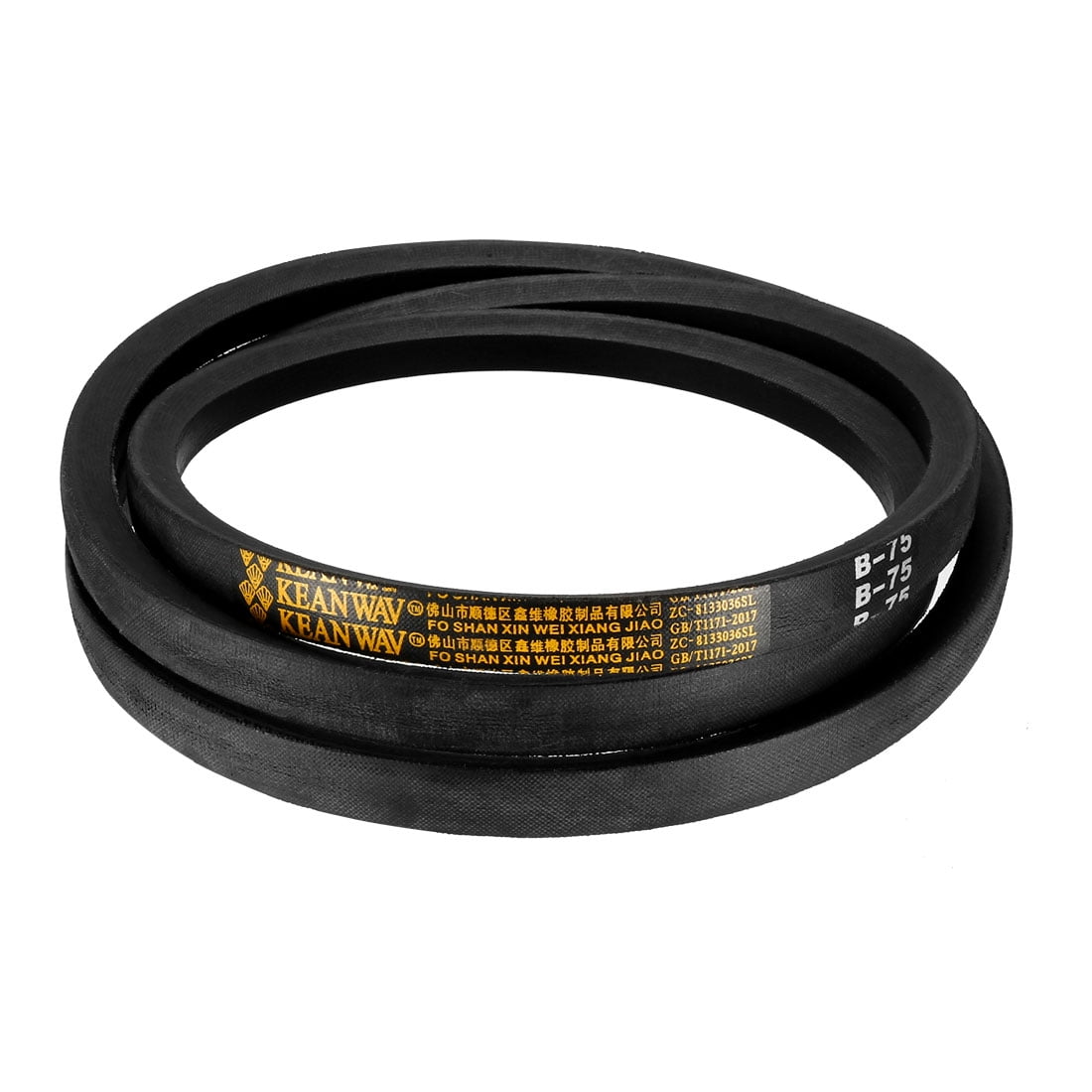 Uxcell 75" V Belts Inner Length B Section Transmission Drive Belt ...