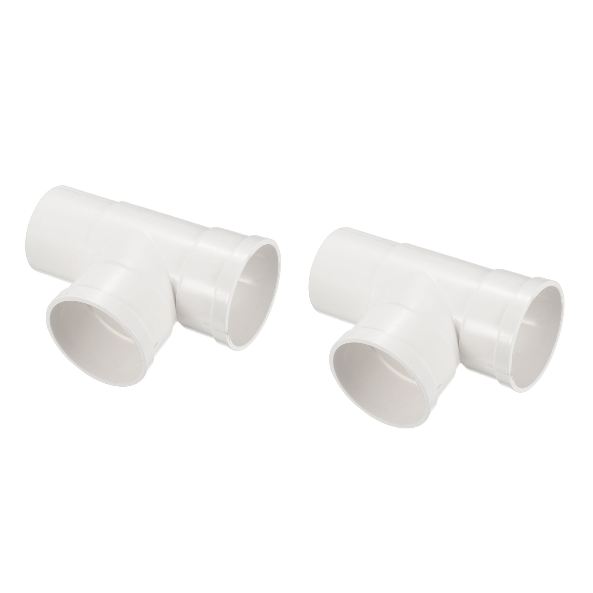 Uxcell 75mm/3" ID 70mm/2.8" OD Wye Pipe Fittings, 2 Pack Y Shape ...